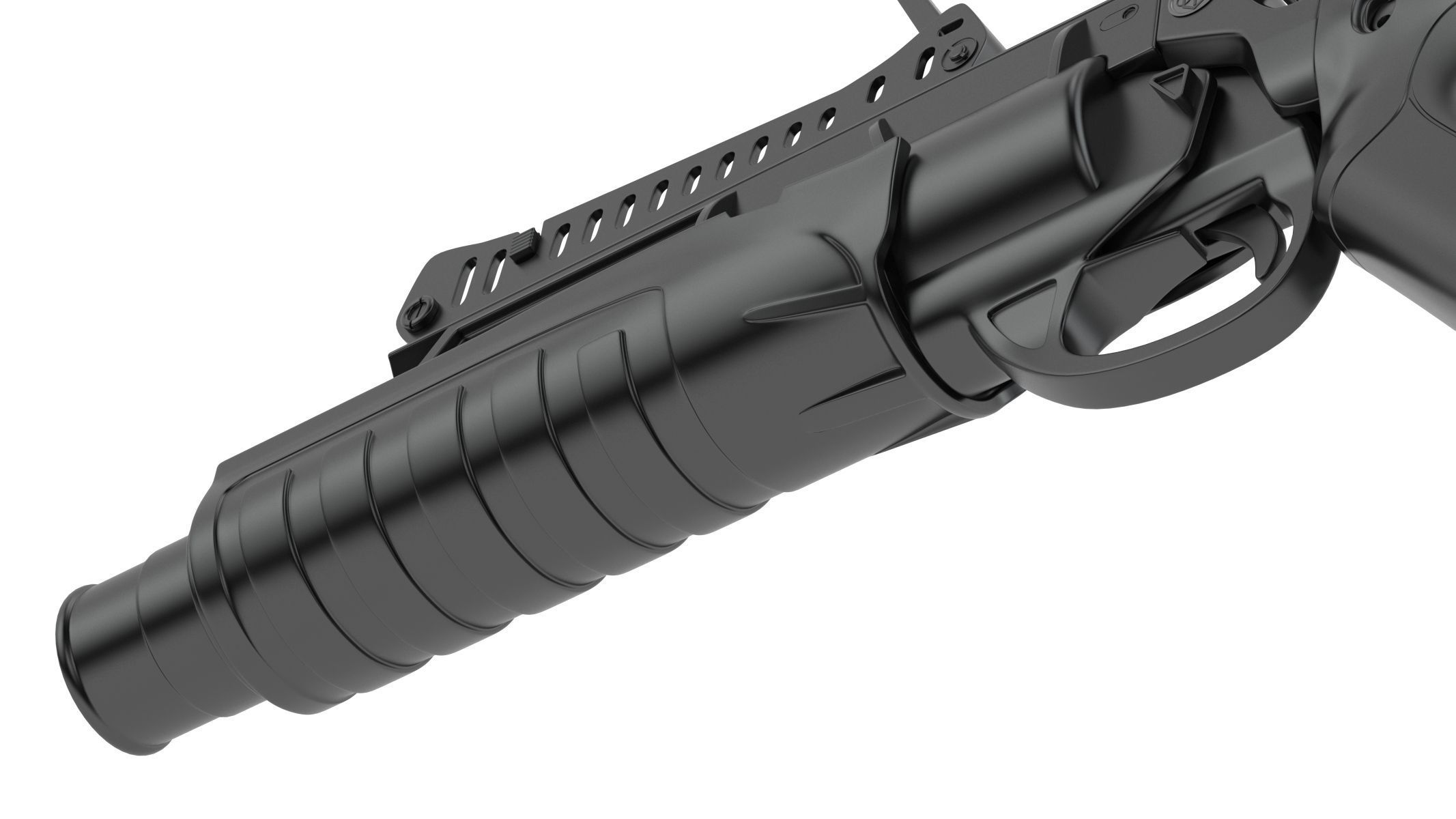 Beretta GLX 160 Grenade Launcher 3D model | CGTrader