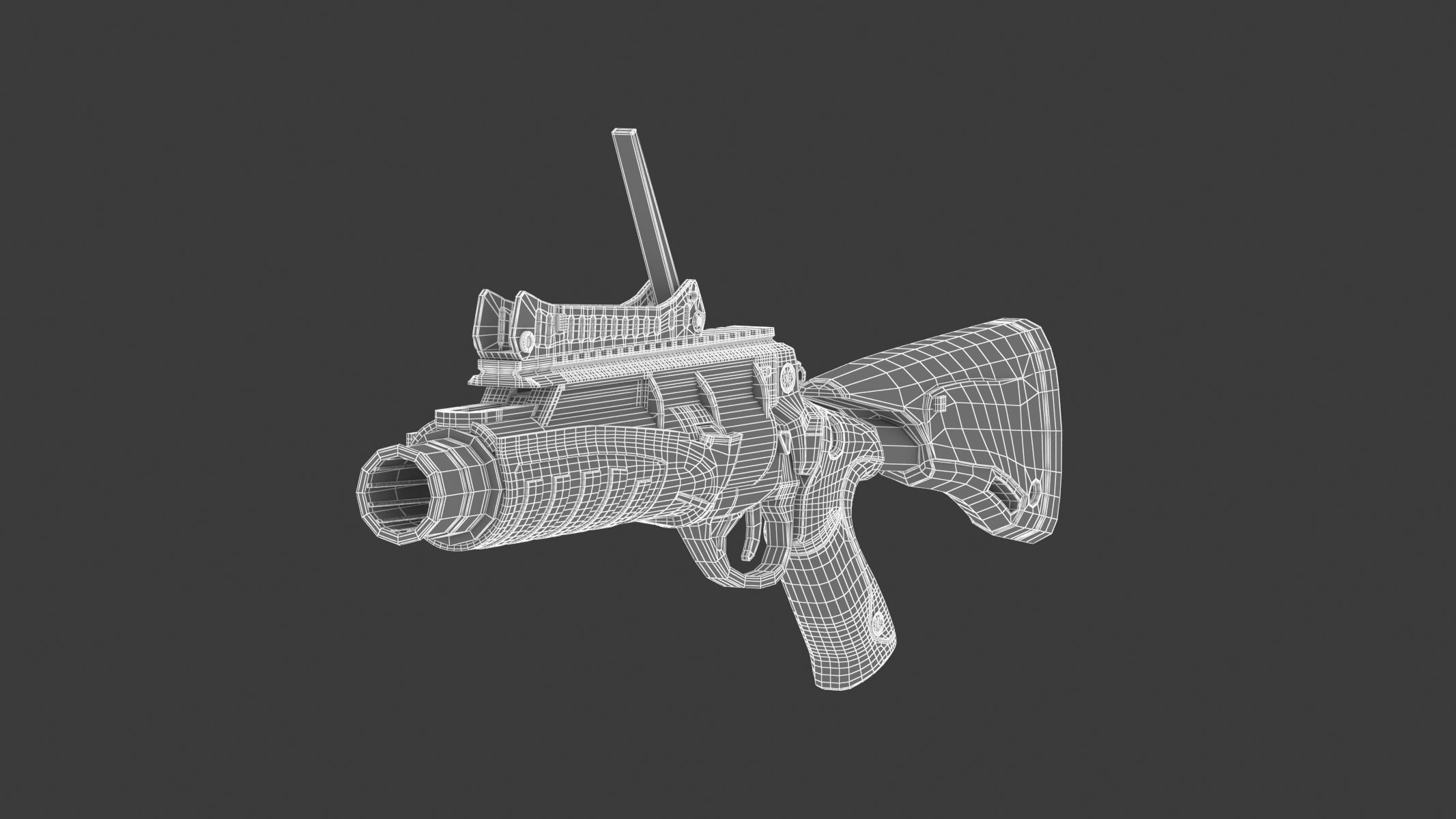 Beretta GLX 160 Grenade Launcher 3D model | CGTrader
