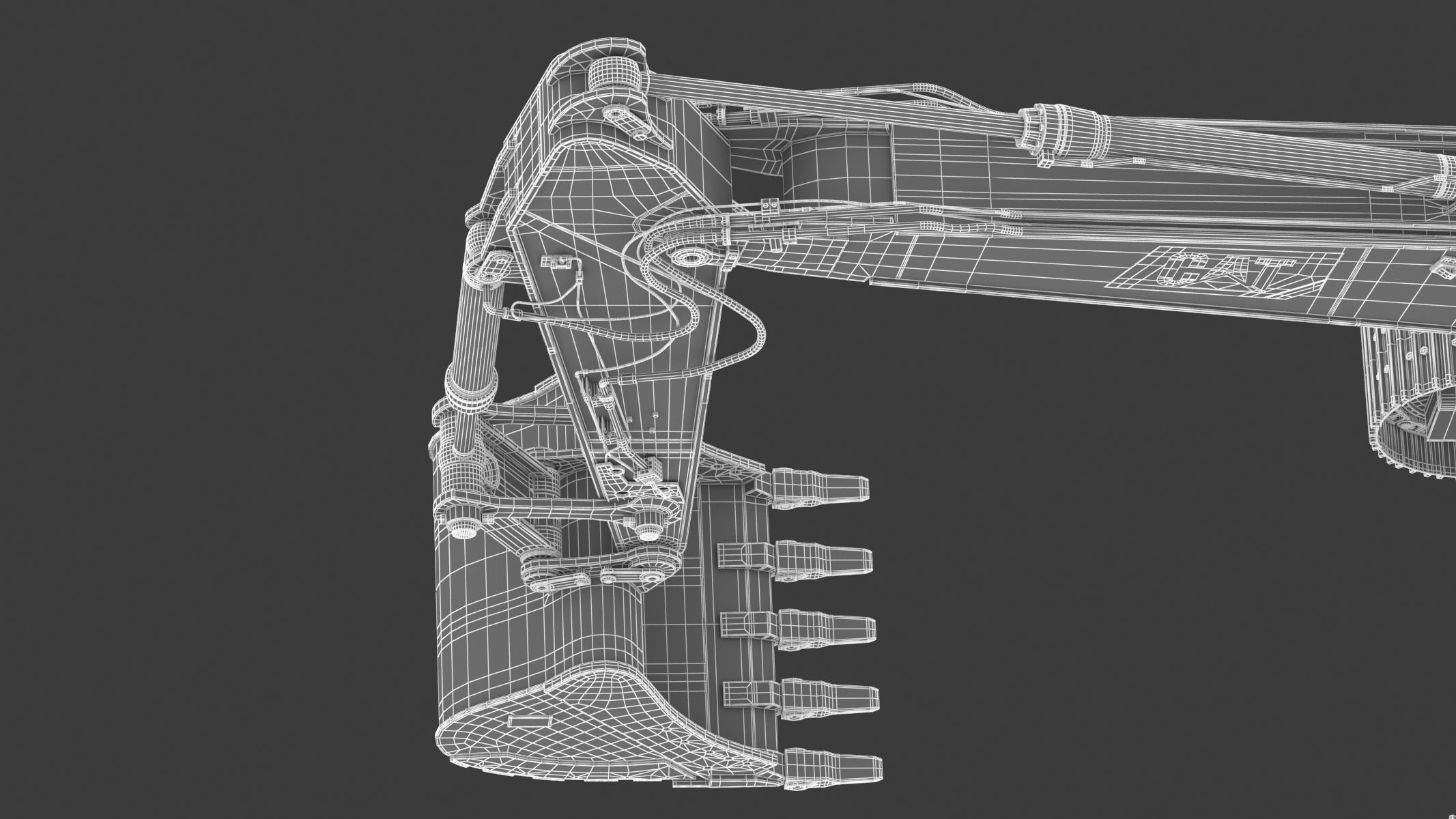 Cat 336 Excavator 3D model | CGTrader