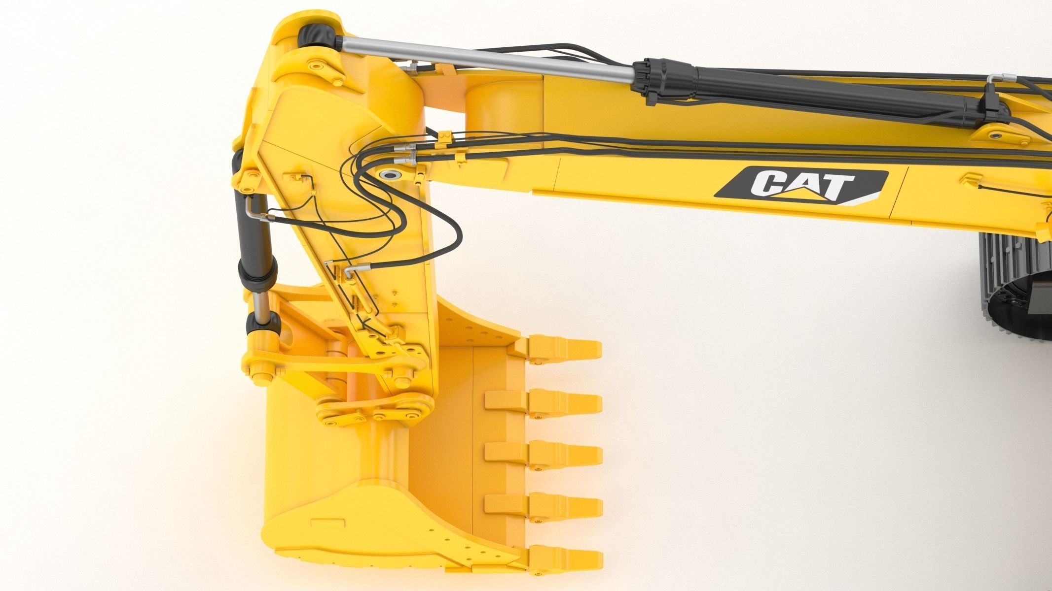 Cat 336 Excavator 3D model | CGTrader