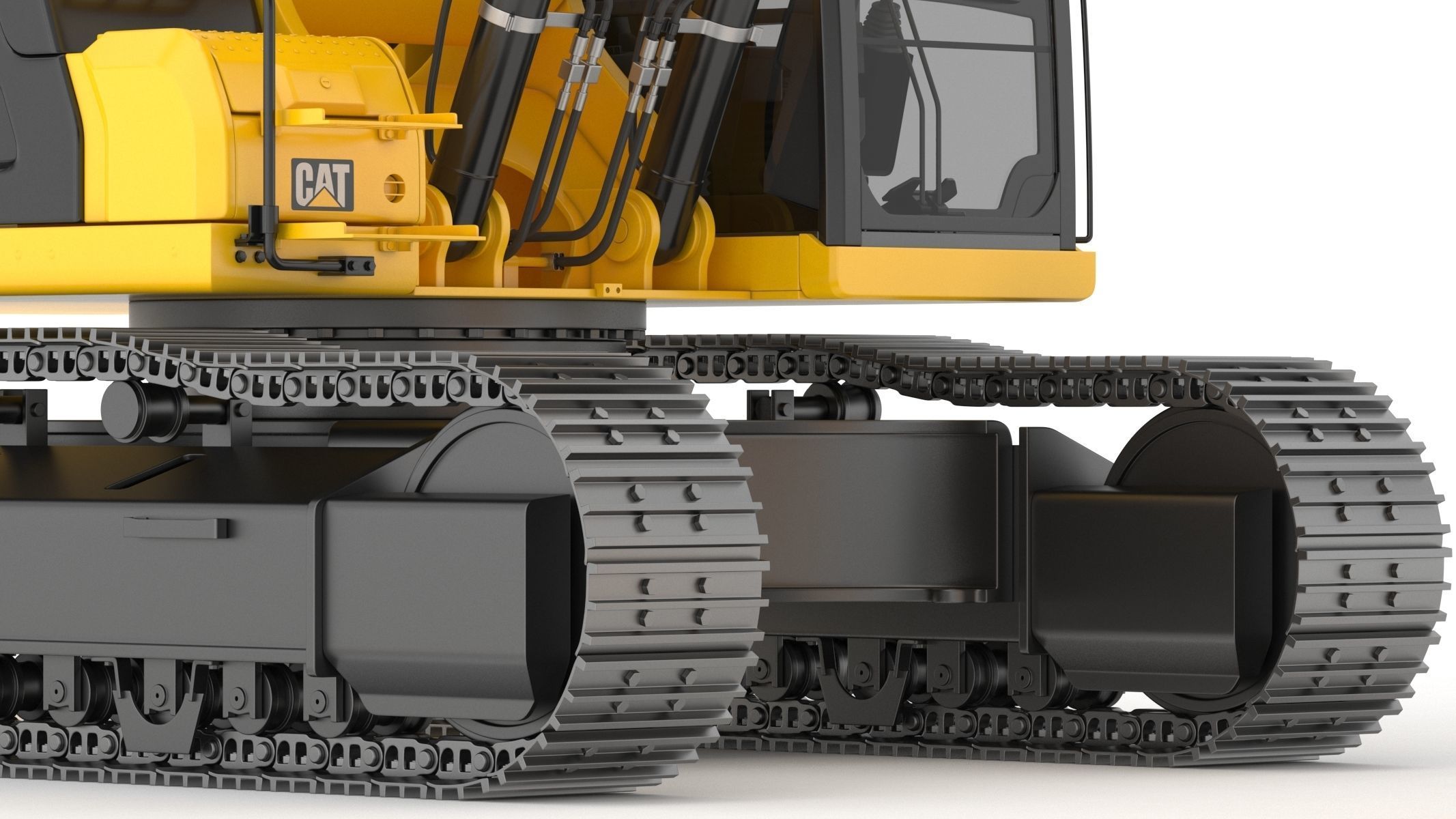 Cat 336 Excavator 3D model | CGTrader