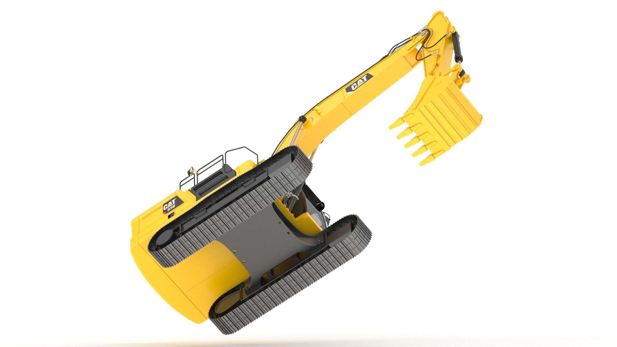Cat 336 Excavator 3D model | CGTrader