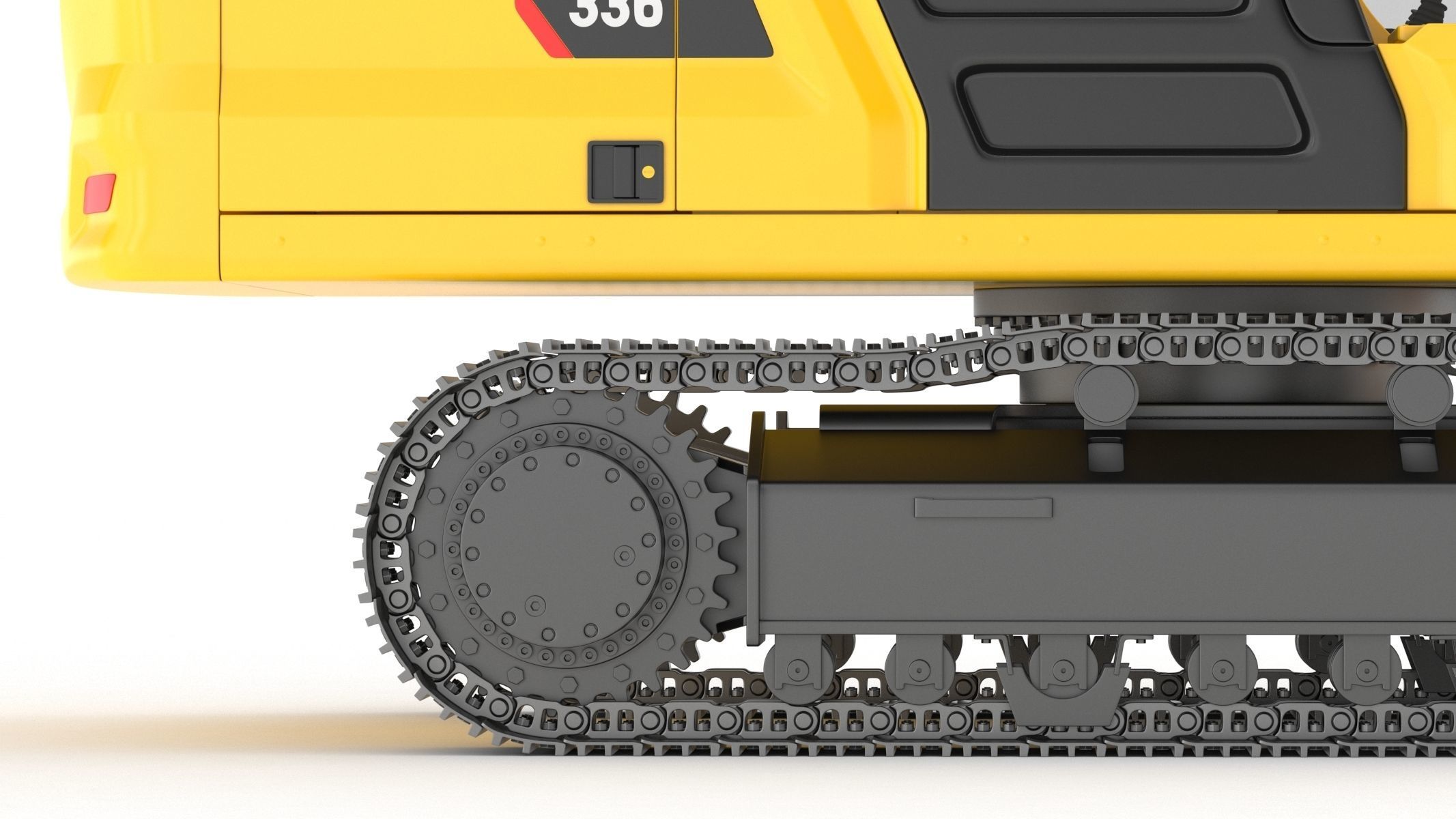 Cat 336 Excavator 3D model | CGTrader