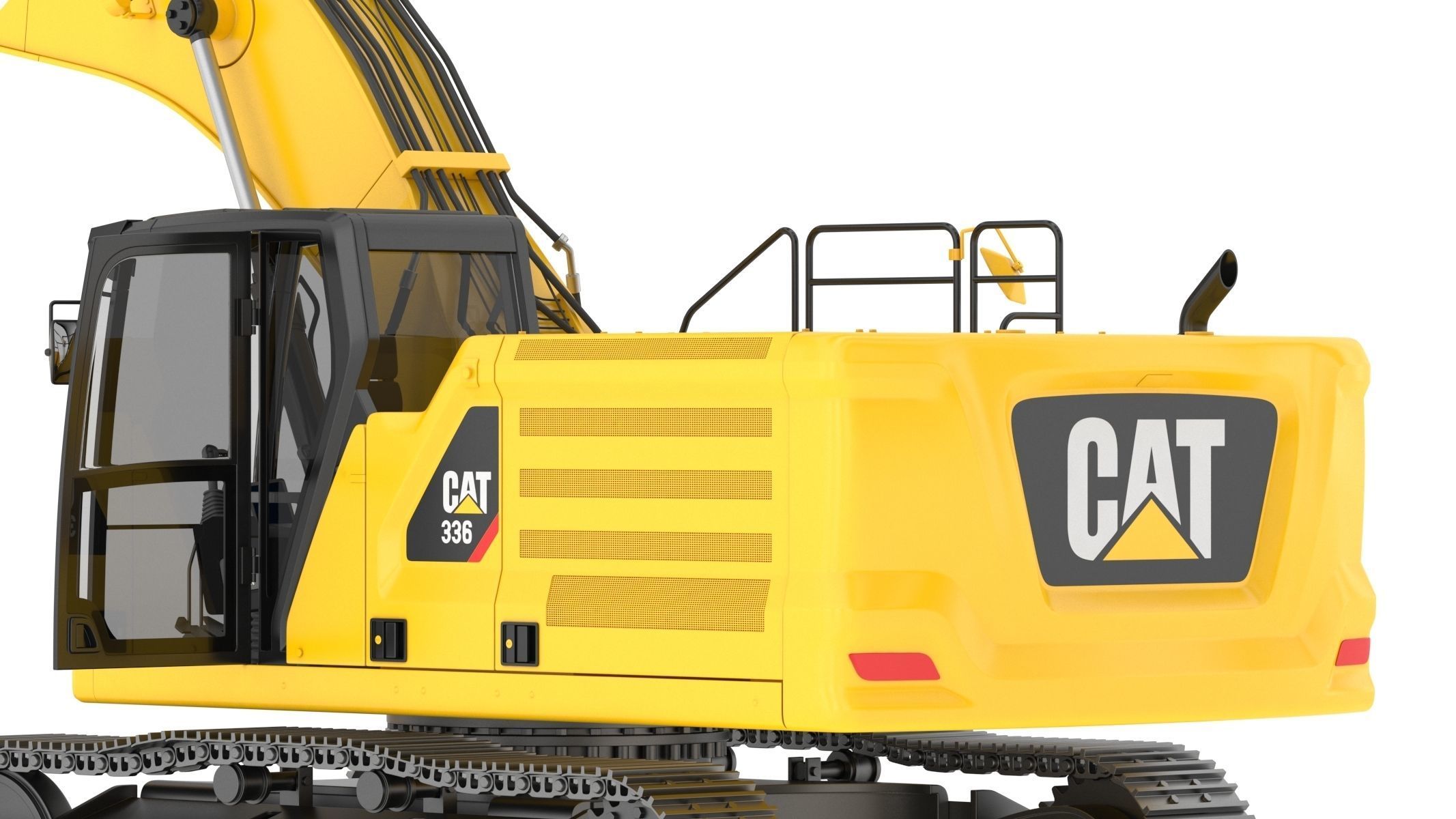 Cat 336 Excavator 3D model | CGTrader