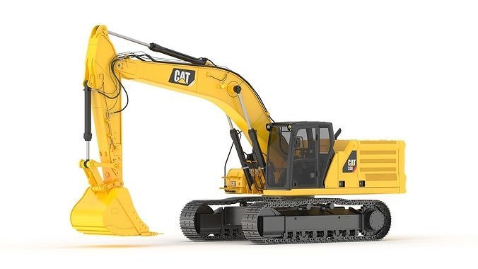 Cat 336 Excavator 3D model | CGTrader