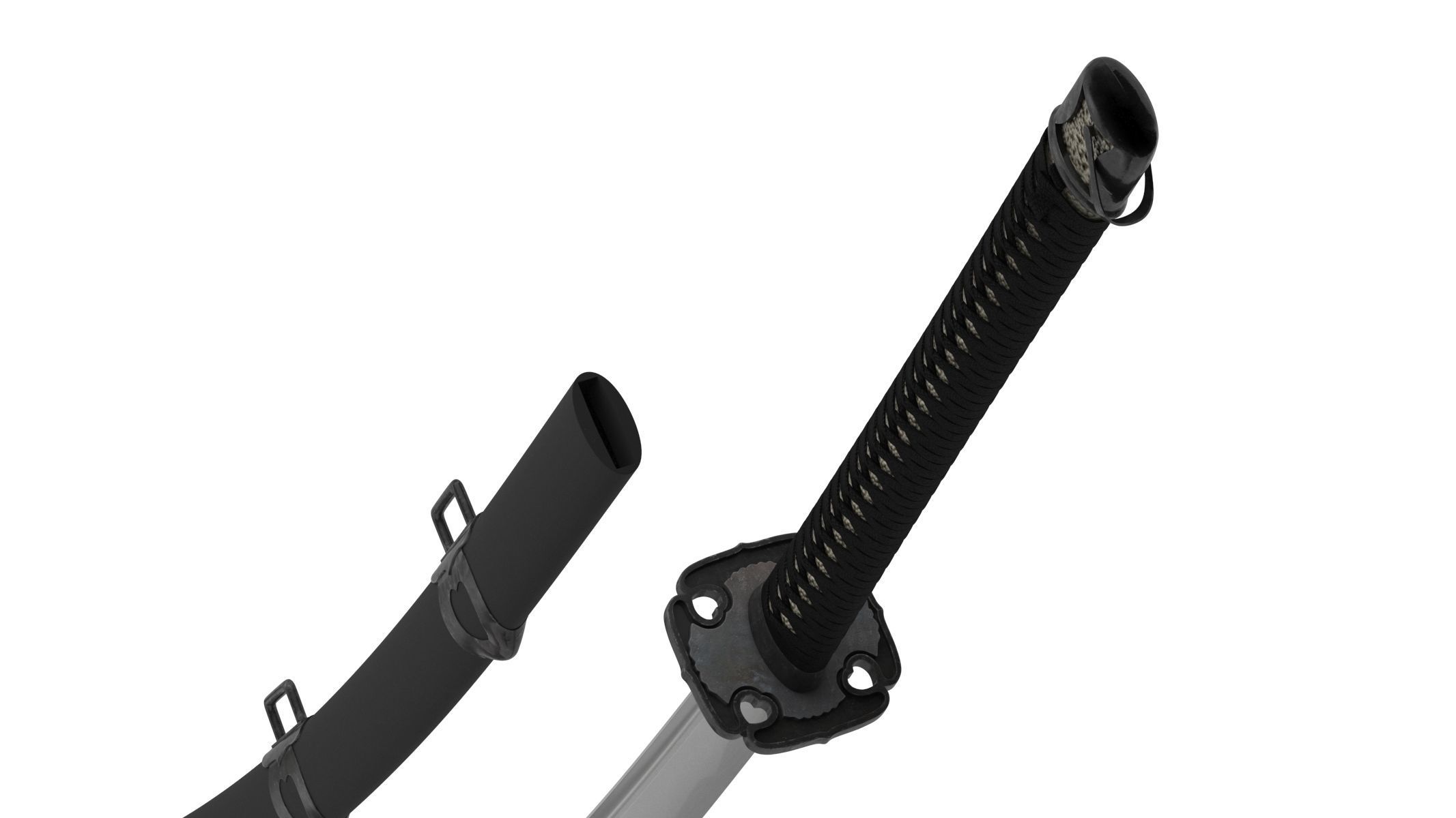 Long Odachi Sword 3D model | CGTrader