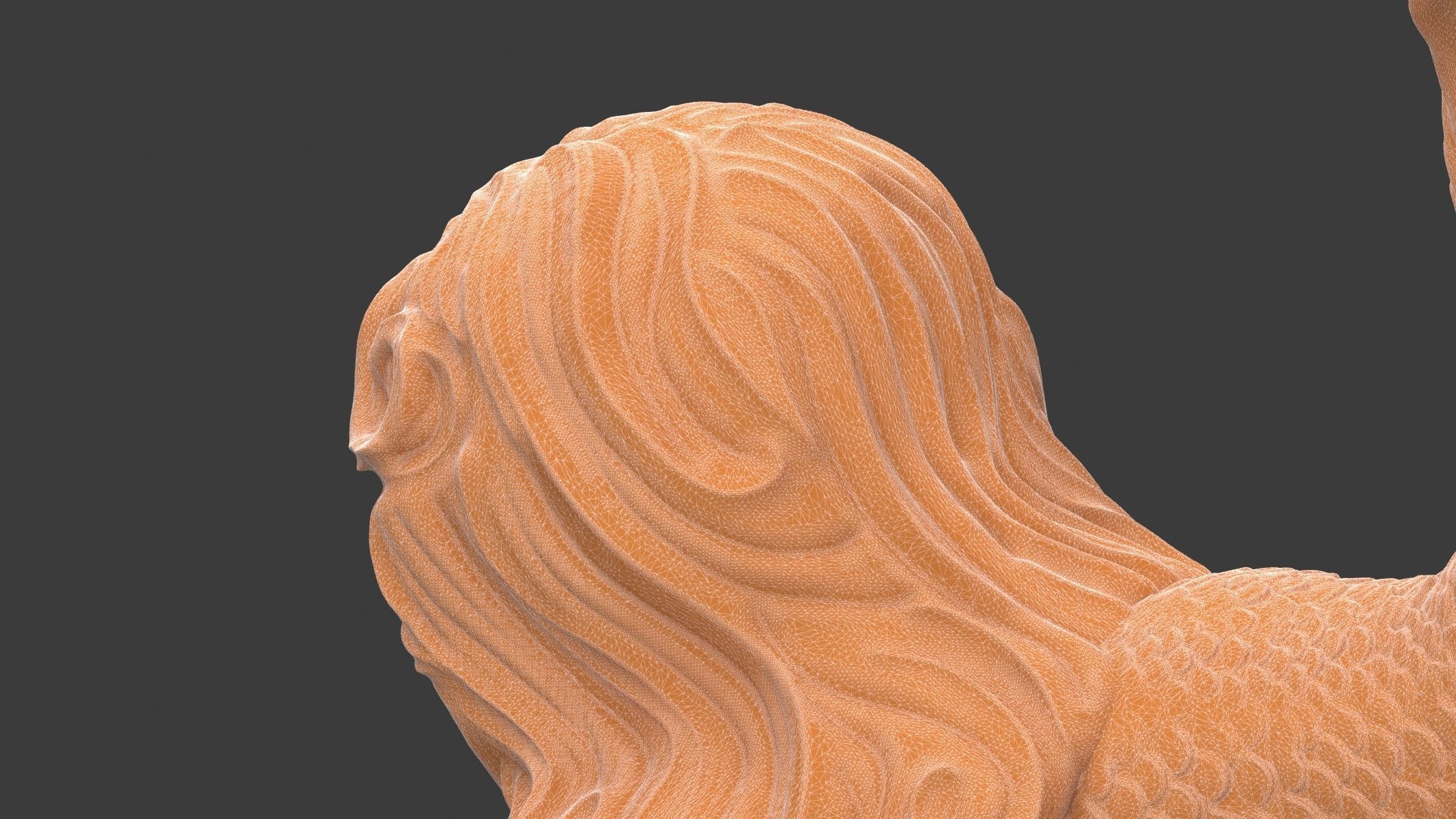 Mini Mermaid 3D model 3D printable | CGTrader