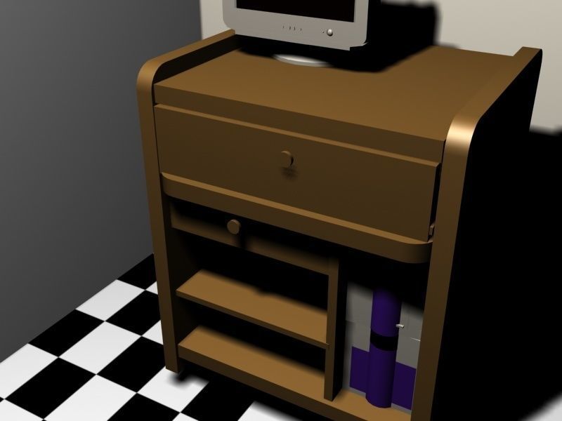 Old Computer P3 1999 3D model | CGTrader