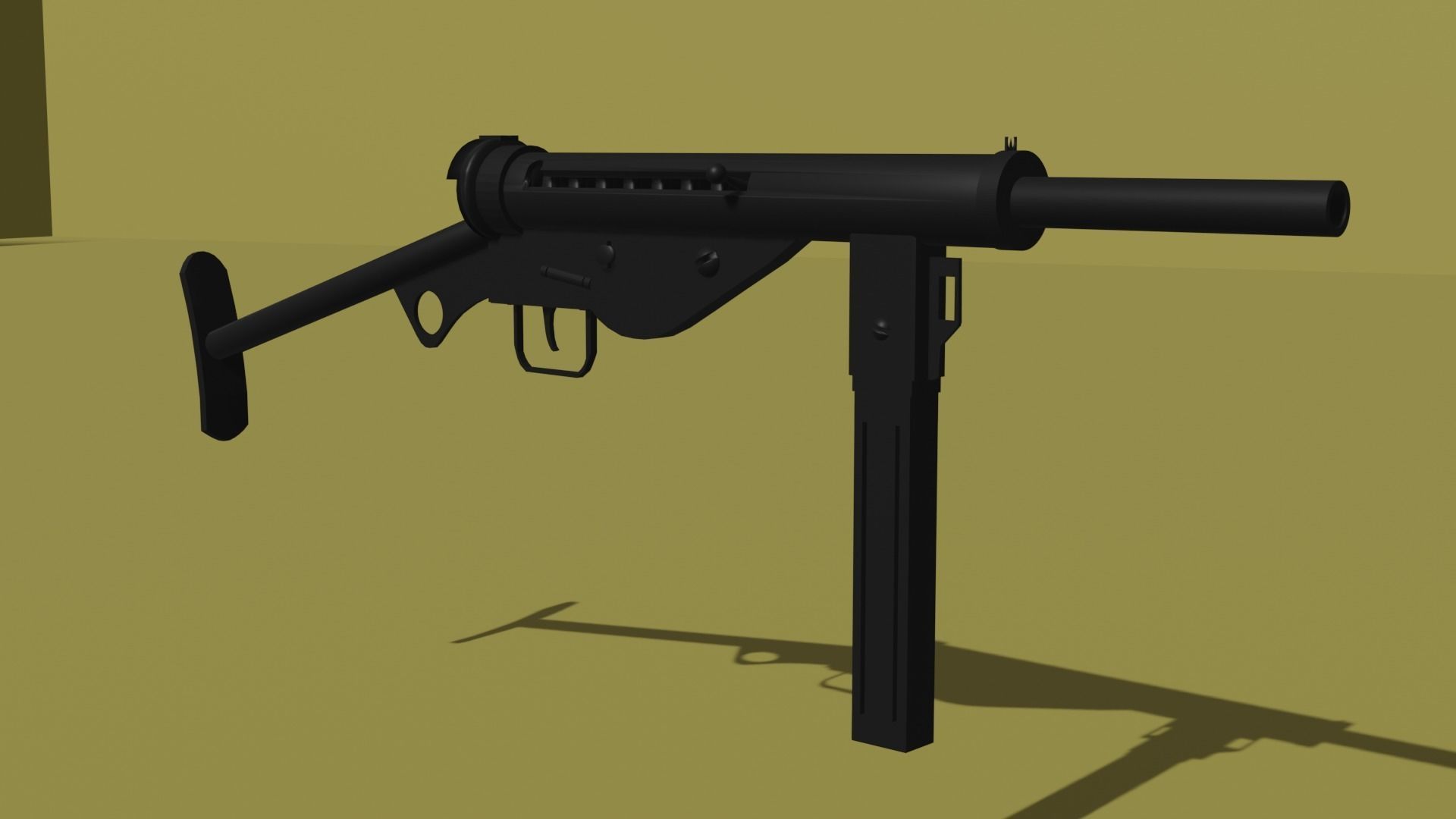 MP-3008 3D model Game ready asset free VR / AR / low-poly 3D model ...