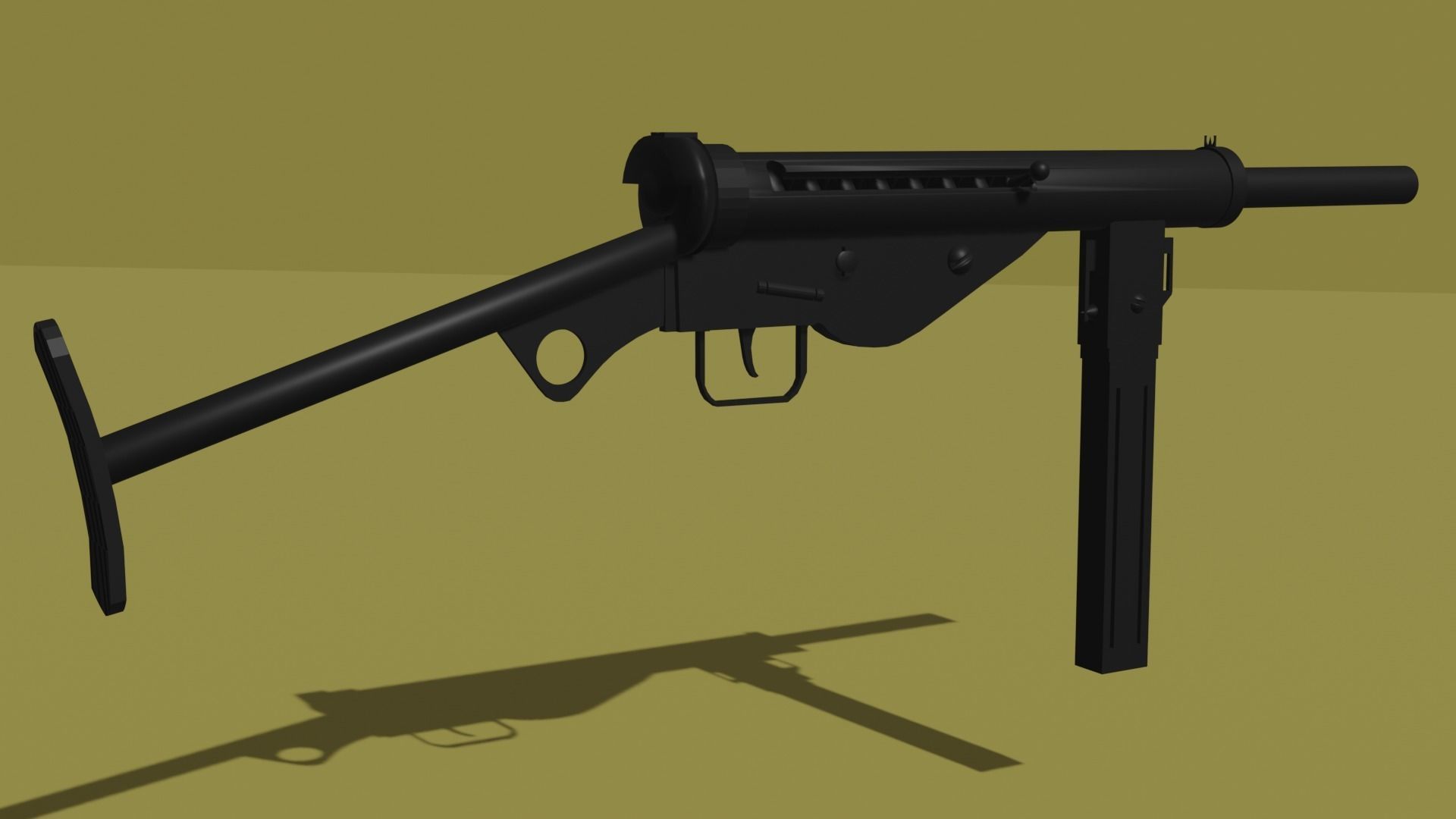 MP-3008 3D model Game ready asset free VR / AR / low-poly 3D model ...