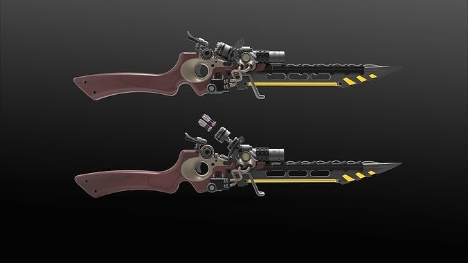 Captain Morgan Space Sword 3D model | CGTrader