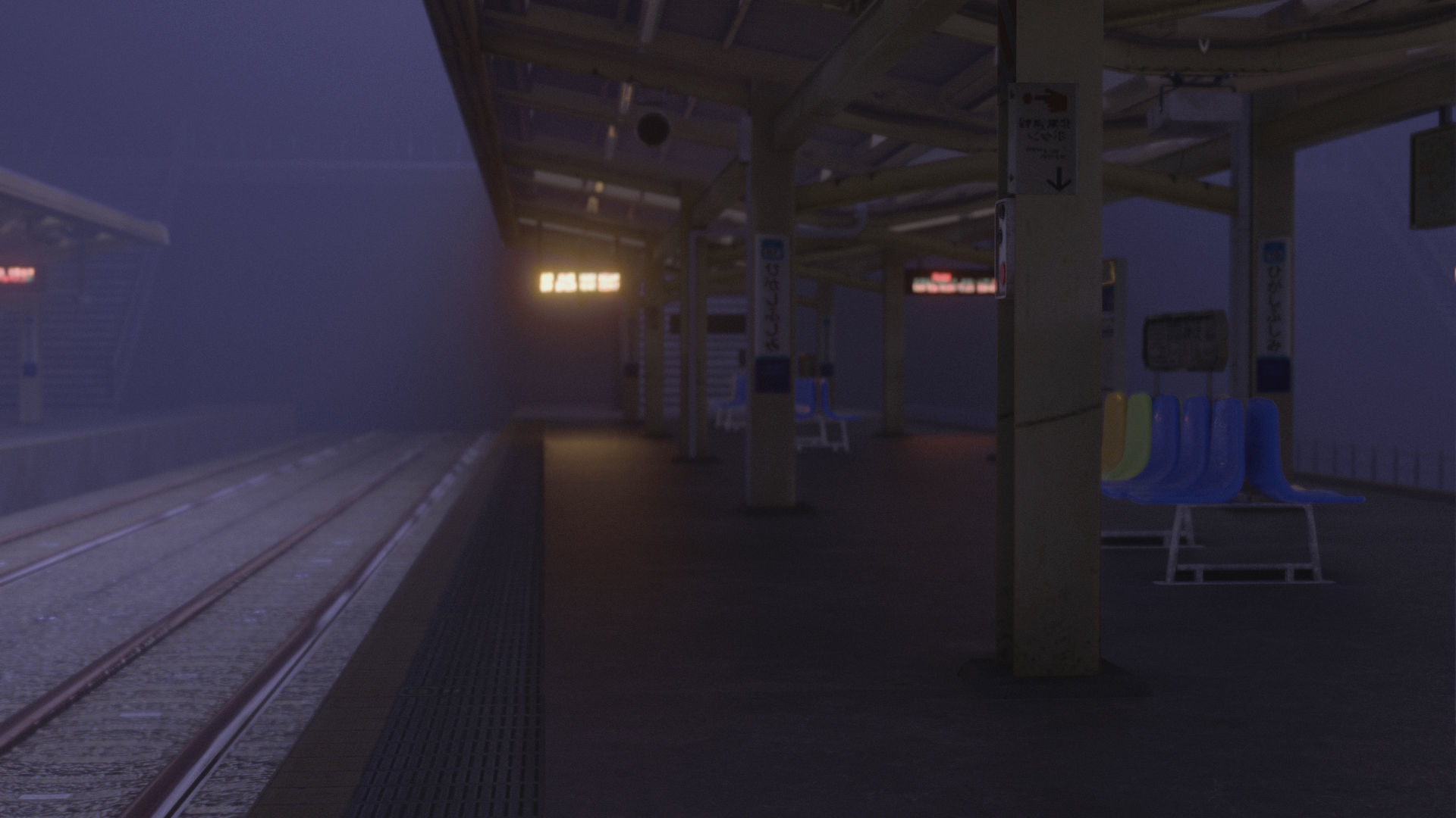 3D model Train Station Environment Modelling VR / AR / low-poly | CGTrader