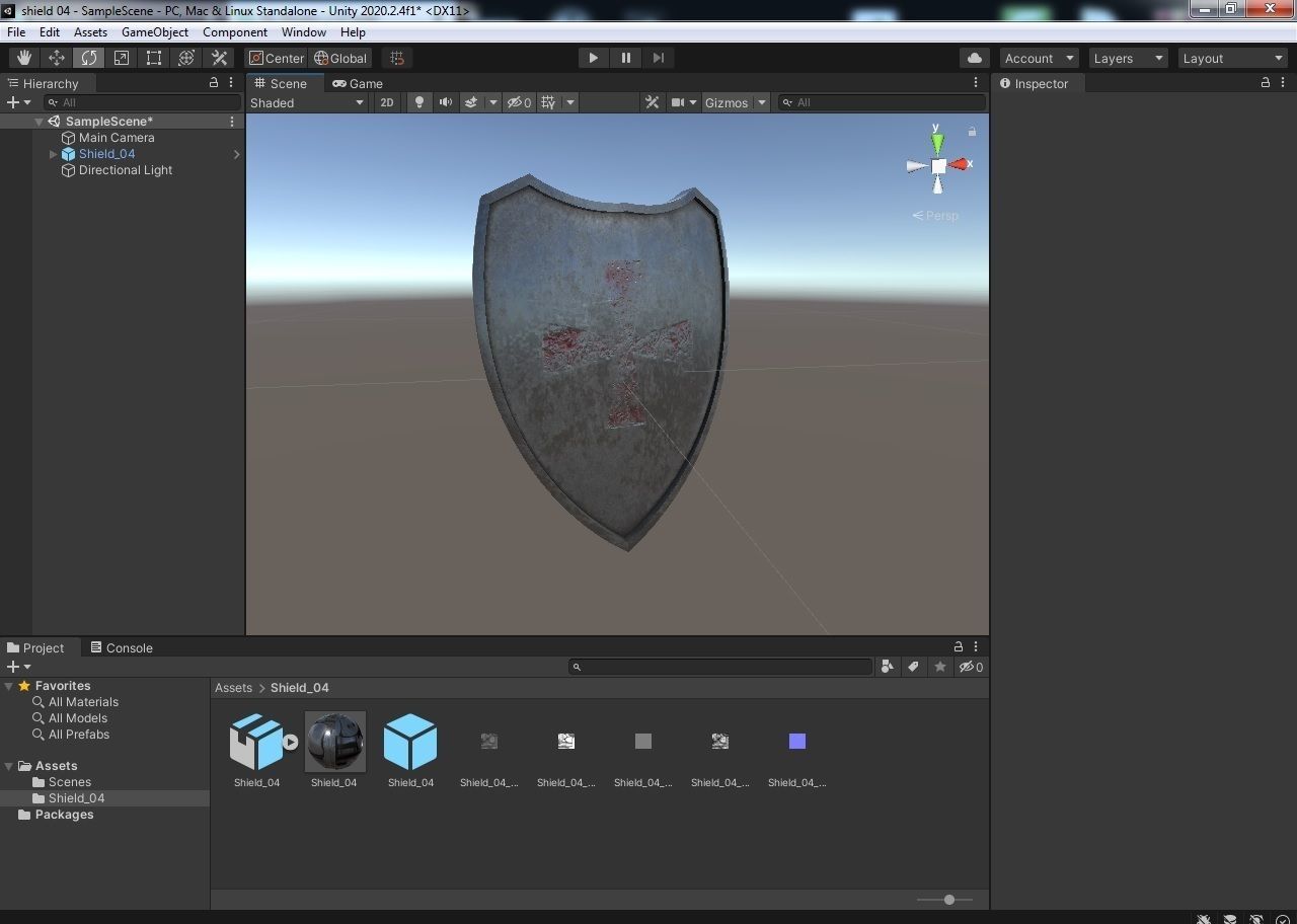 Shield 04 free VR / AR / low-poly 3D model | CGTrader