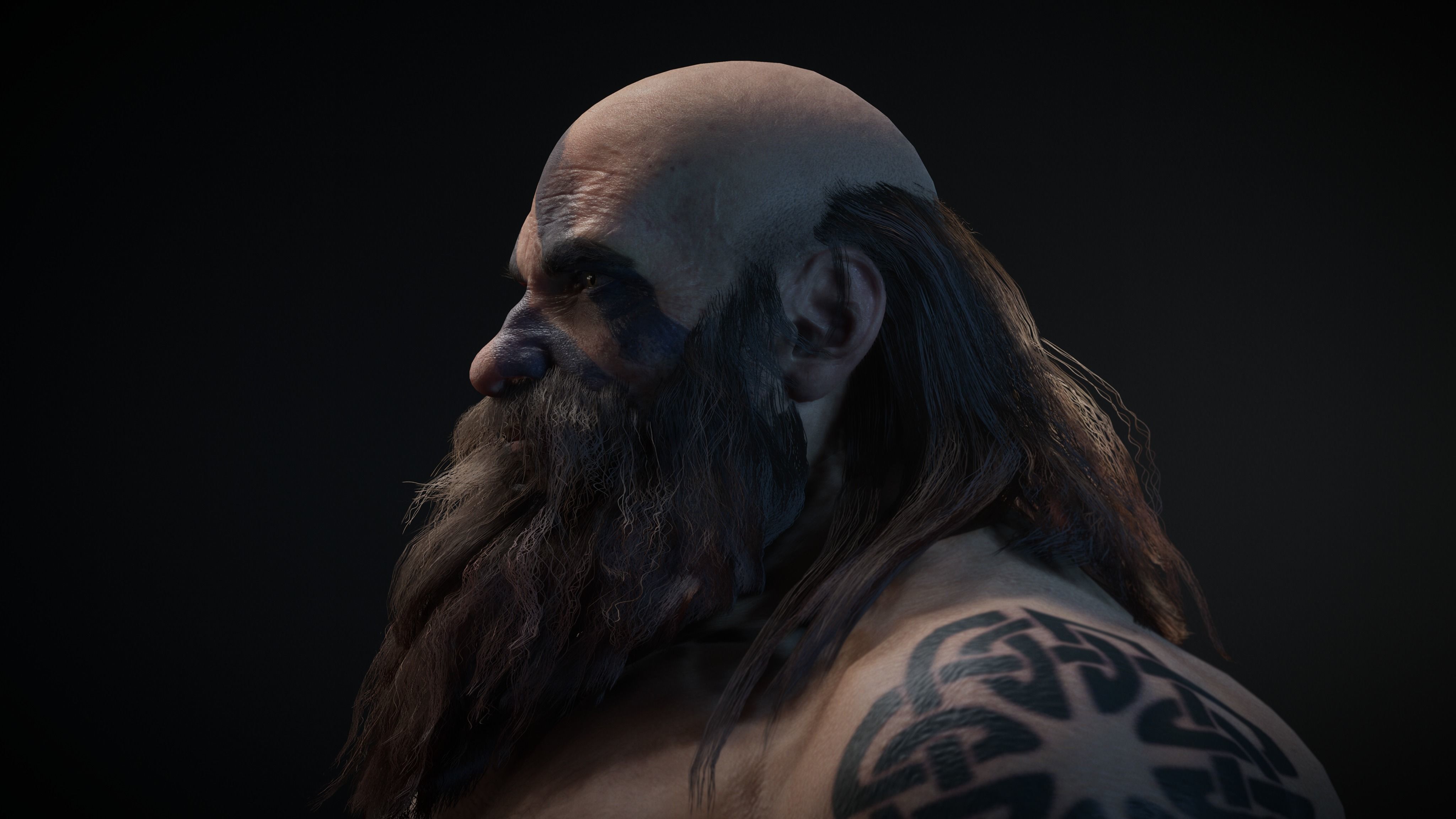 3d Model Dwarf Game Ready Low Poly 3d Model Vr Ar Low Poly Rigged