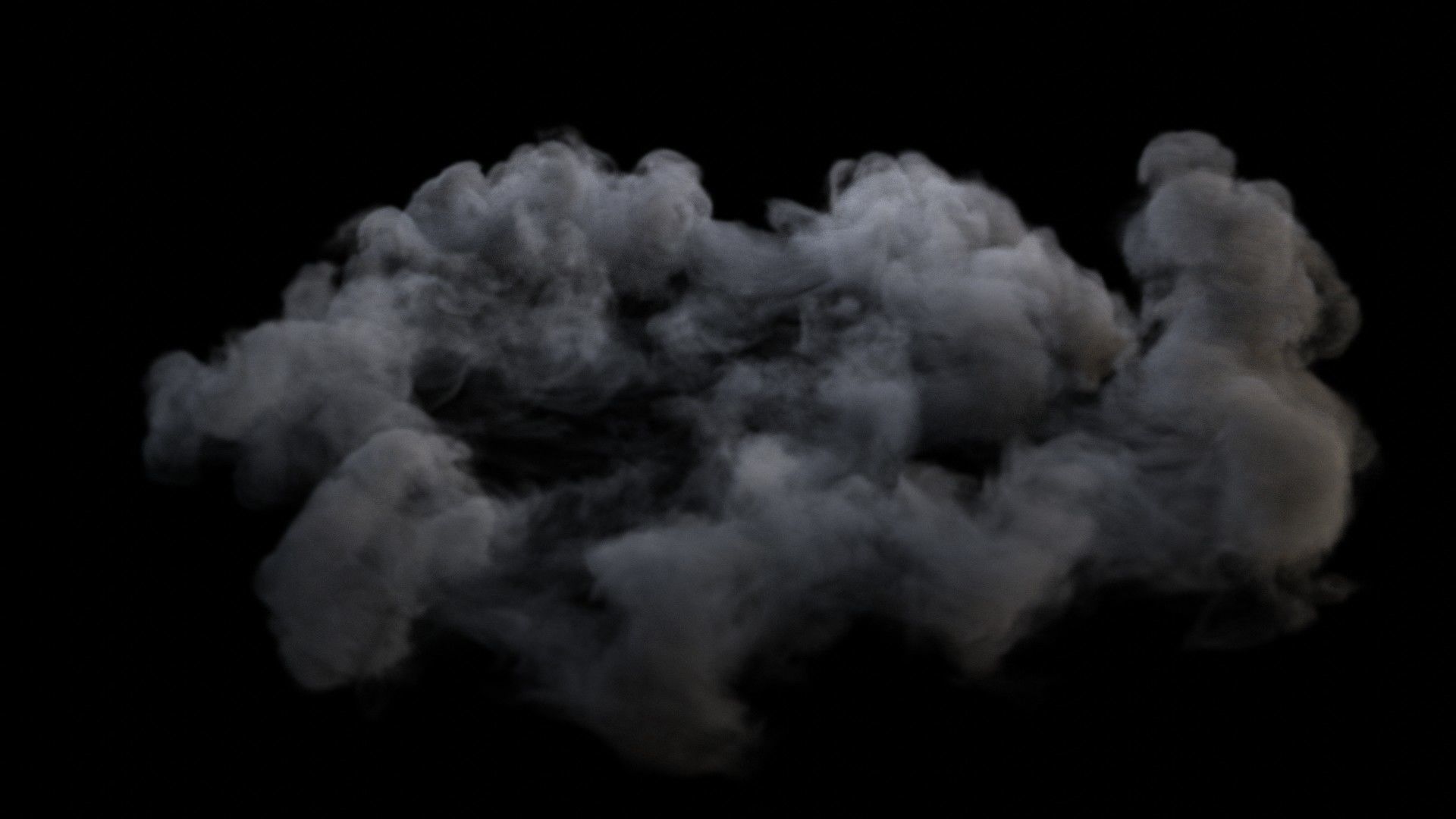 Smoke Burst VDB 3D model | CGTrader