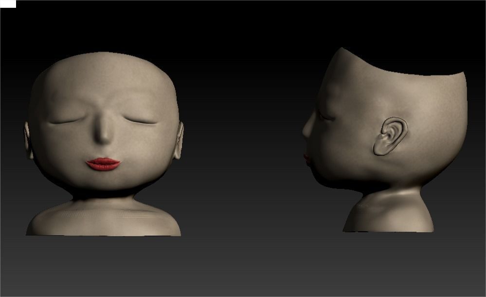 vase woman 3D model 3D printable | CGTrader