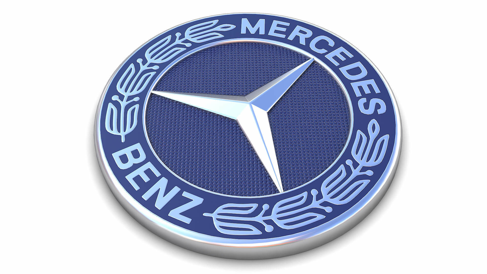 3D model Realistic Mercedes-Benz-Logo 3D Model VR / AR / low-poly ...
