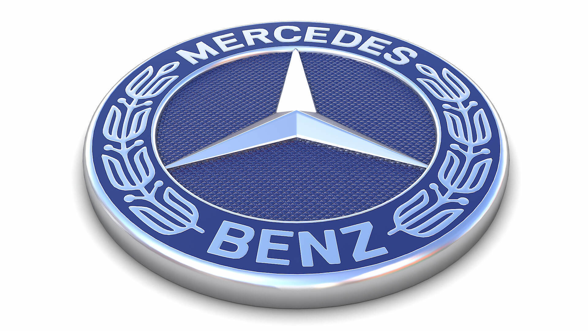 3D model Realistic Mercedes-Benz-Logo 3D Model VR / AR / low-poly ...