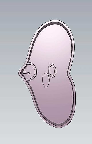 Pokemon Luvdisc Cookie Cutter Stamp Cake Decorating 3D model animated ...