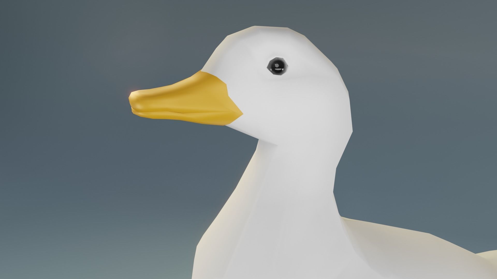 3D model Low Poly Duck 3D Model VR / AR / low-poly | CGTrader