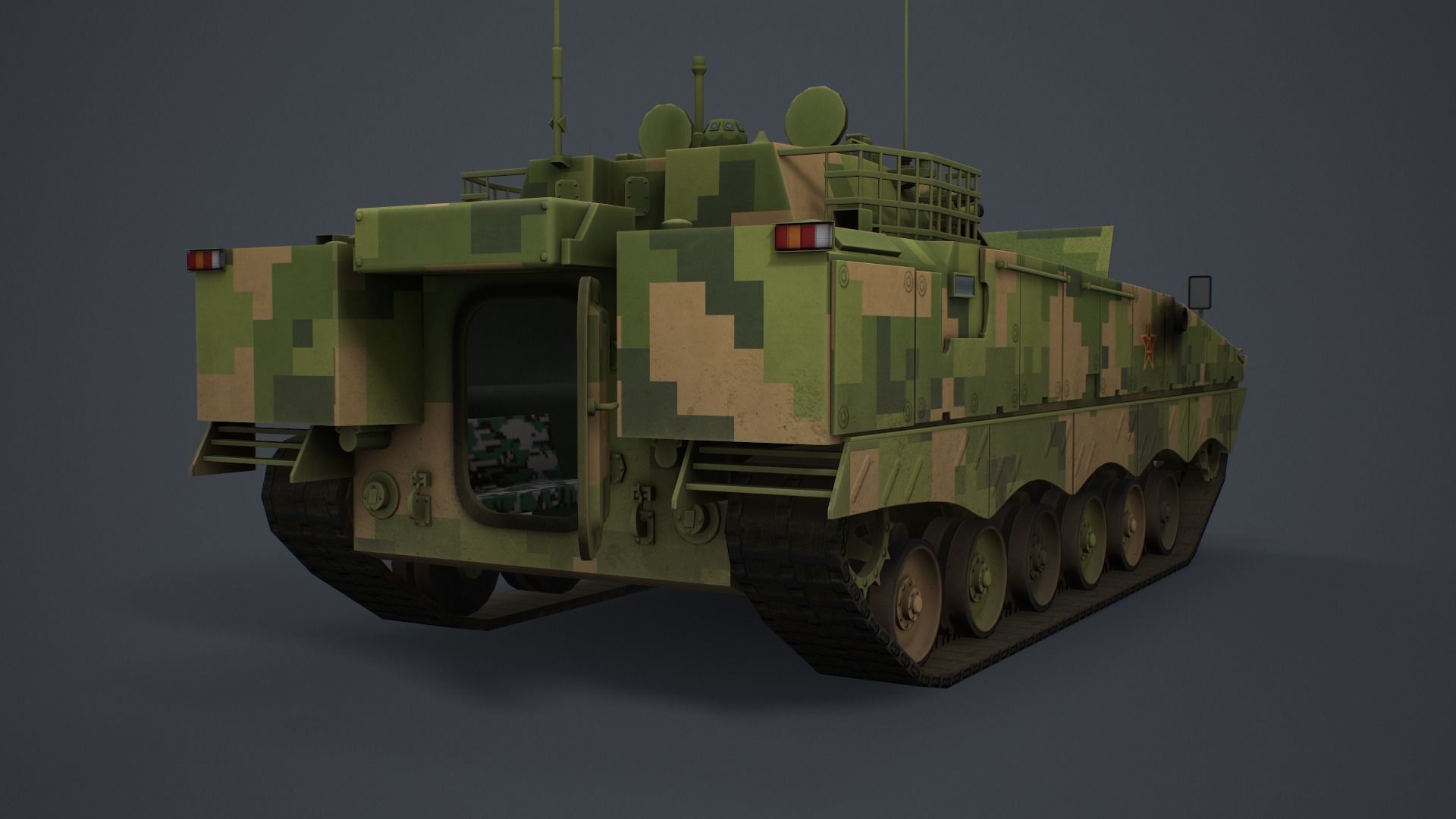 3D model ZBD 04A VR / AR / low-poly | CGTrader