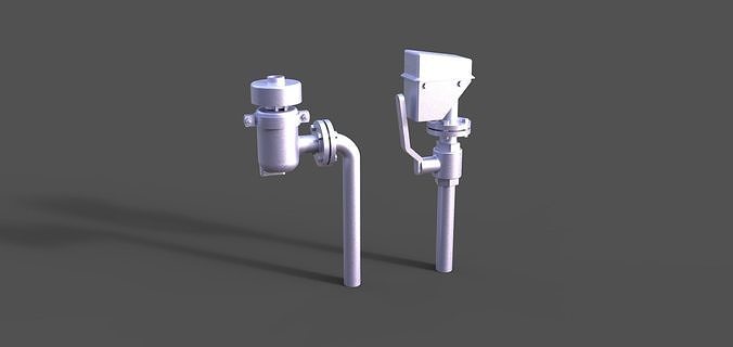 Vent pipe 3D model 3D printable | CGTrader