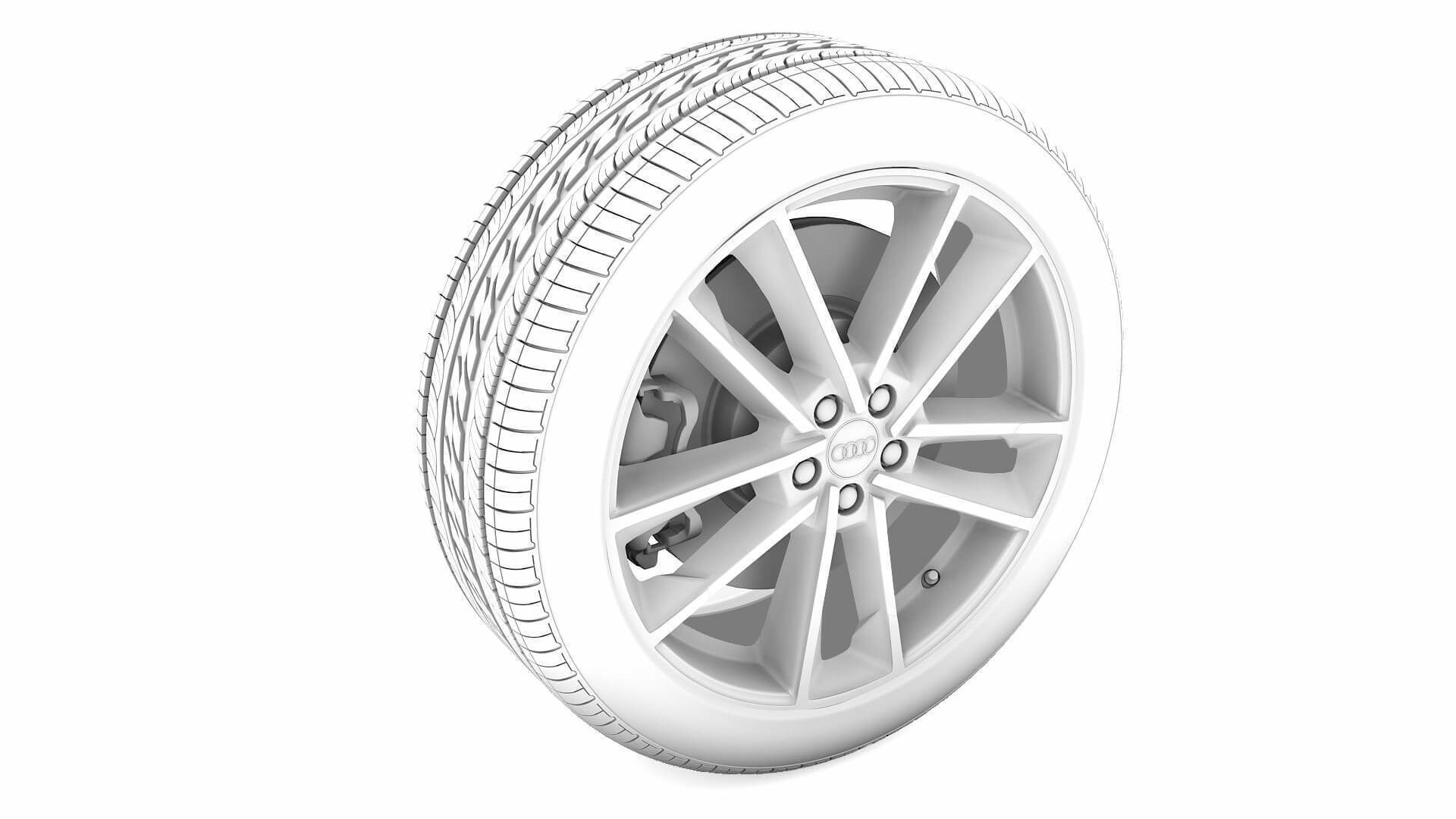 3D model Audi S8 Rim 3D Model VR / AR / low-poly | CGTrader