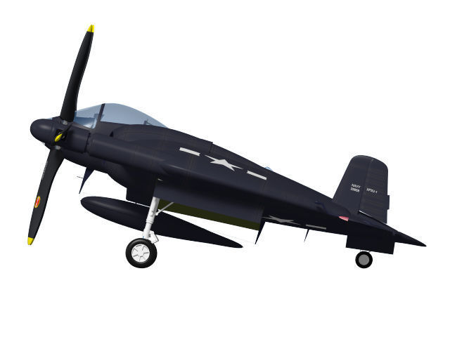 XF5U flying pancake 3D model | CGTrader