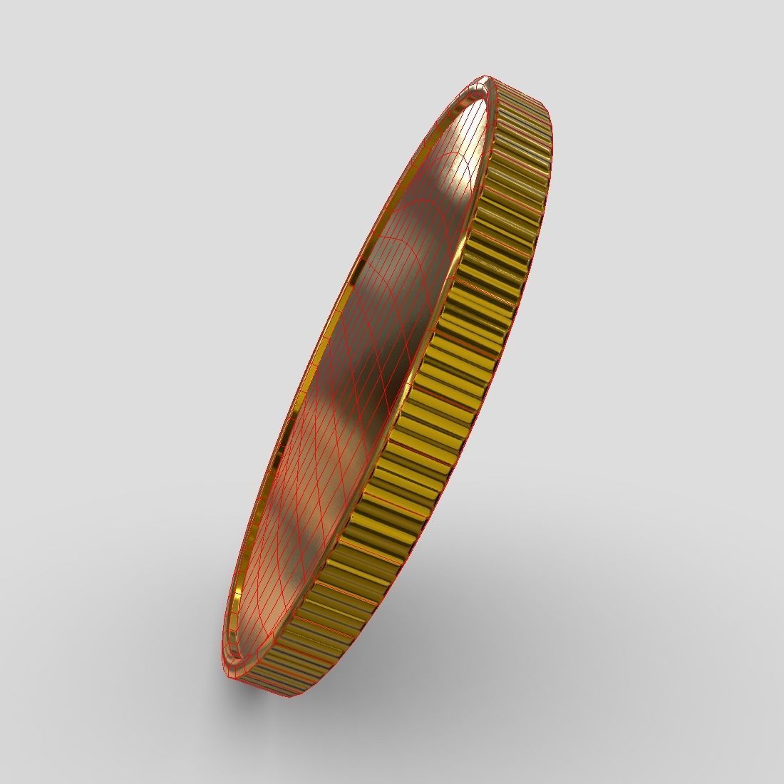 CC0 - Gold Coin Blank free VR / AR / low-poly 3D model | CGTrader