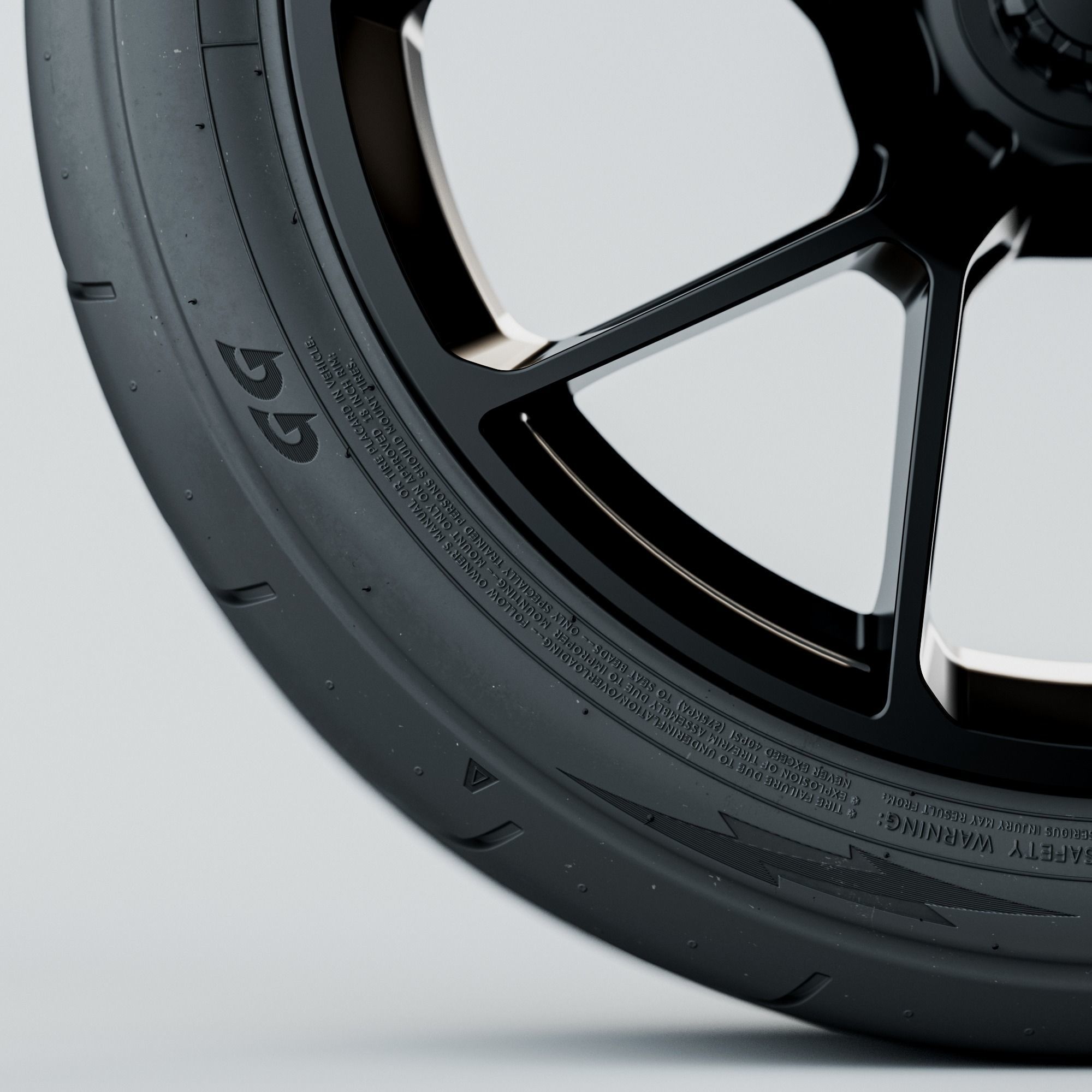Toyo Proxes r888R New Profile 3D model | CGTrader