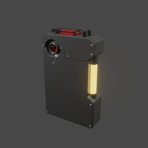 sci-fi device free 3D model | CGTrader