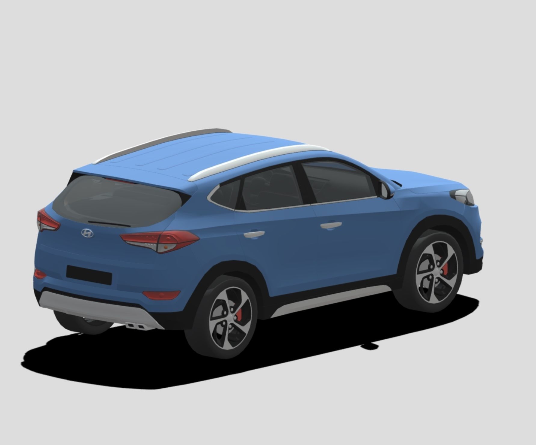Hyundai Tucson free 3D model | CGTrader
