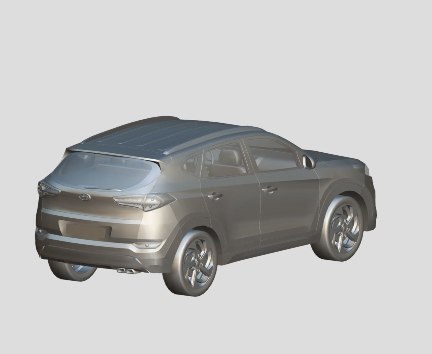 Hyundai Tucson free 3D model | CGTrader