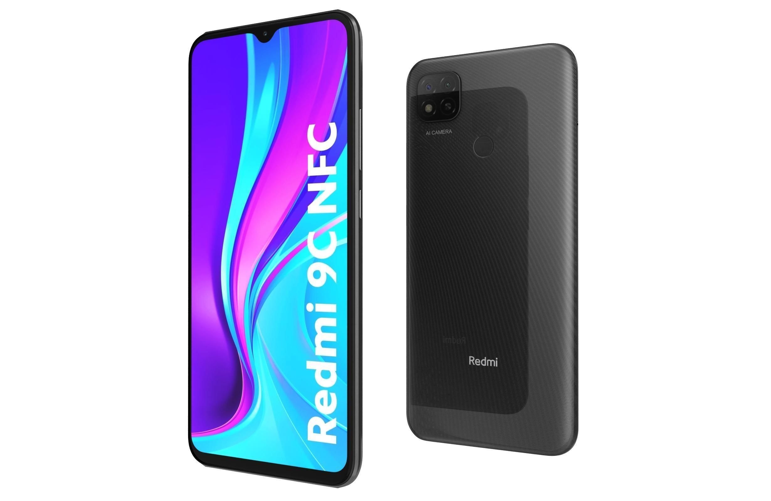 Xiaomi Redmi 9C All Colors 3D model | CGTrader