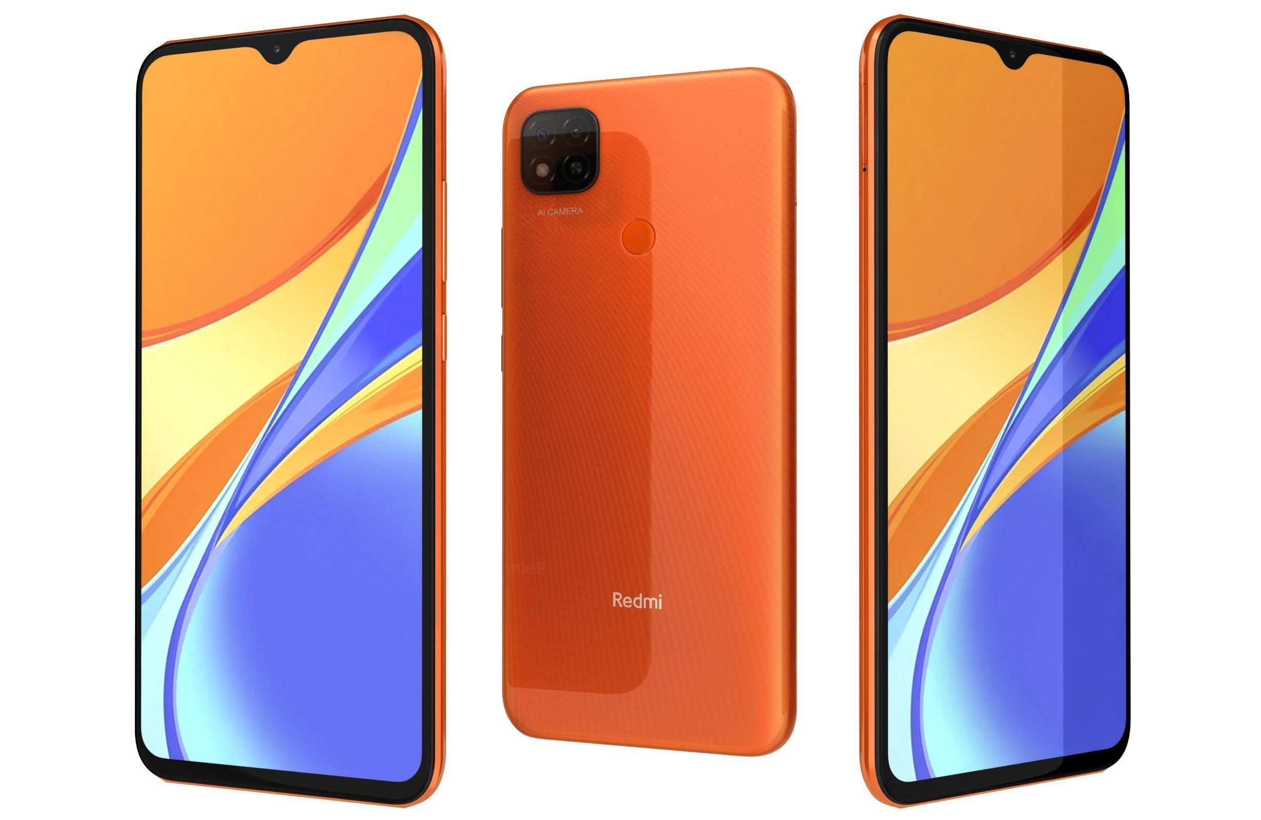 Xiaomi Redmi 9C All Colors 3D model | CGTrader