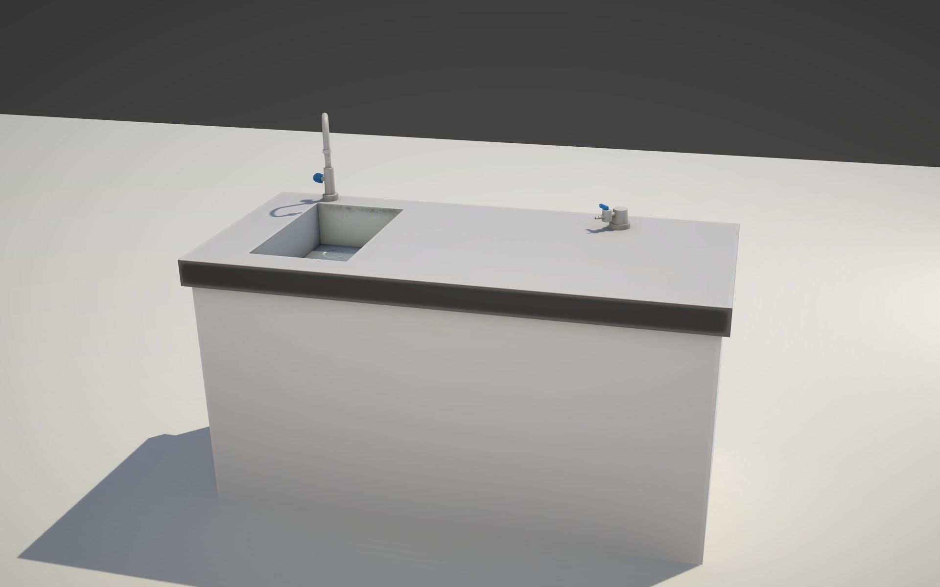 3D model Science Desk VR / AR / low-poly | CGTrader