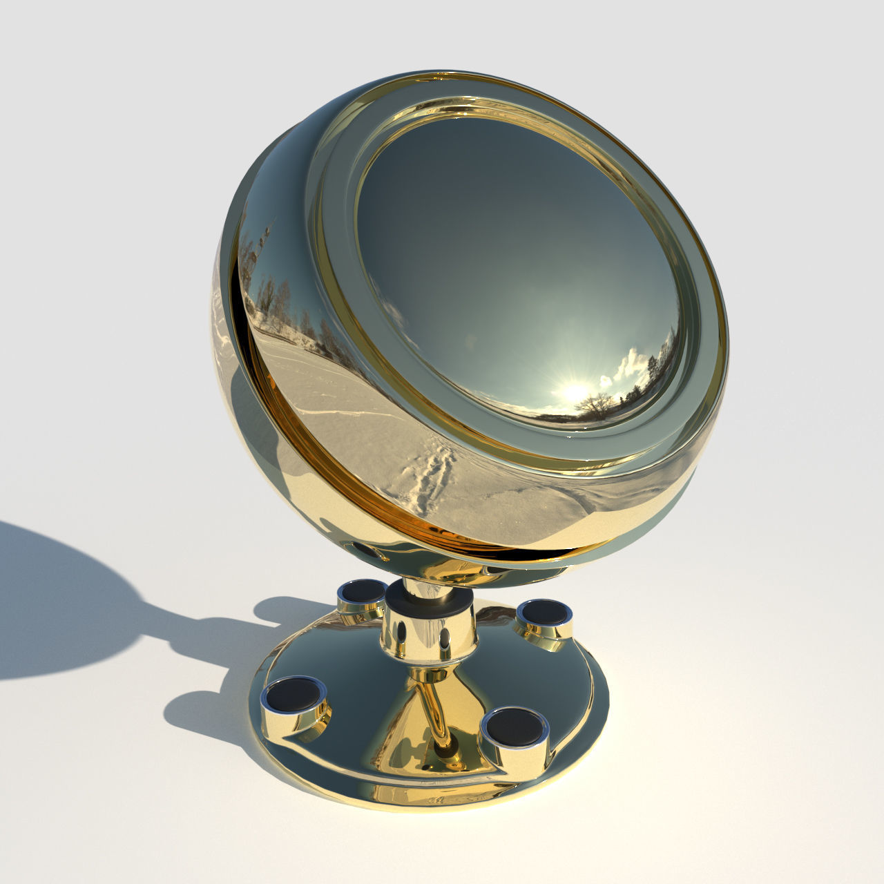 Shader Ball free 3D model | CGTrader