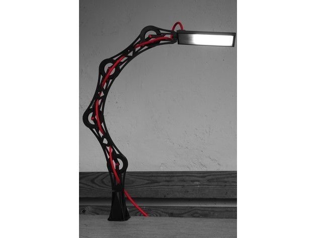 Articulating LED desk Lamp 3D model | CGTrader