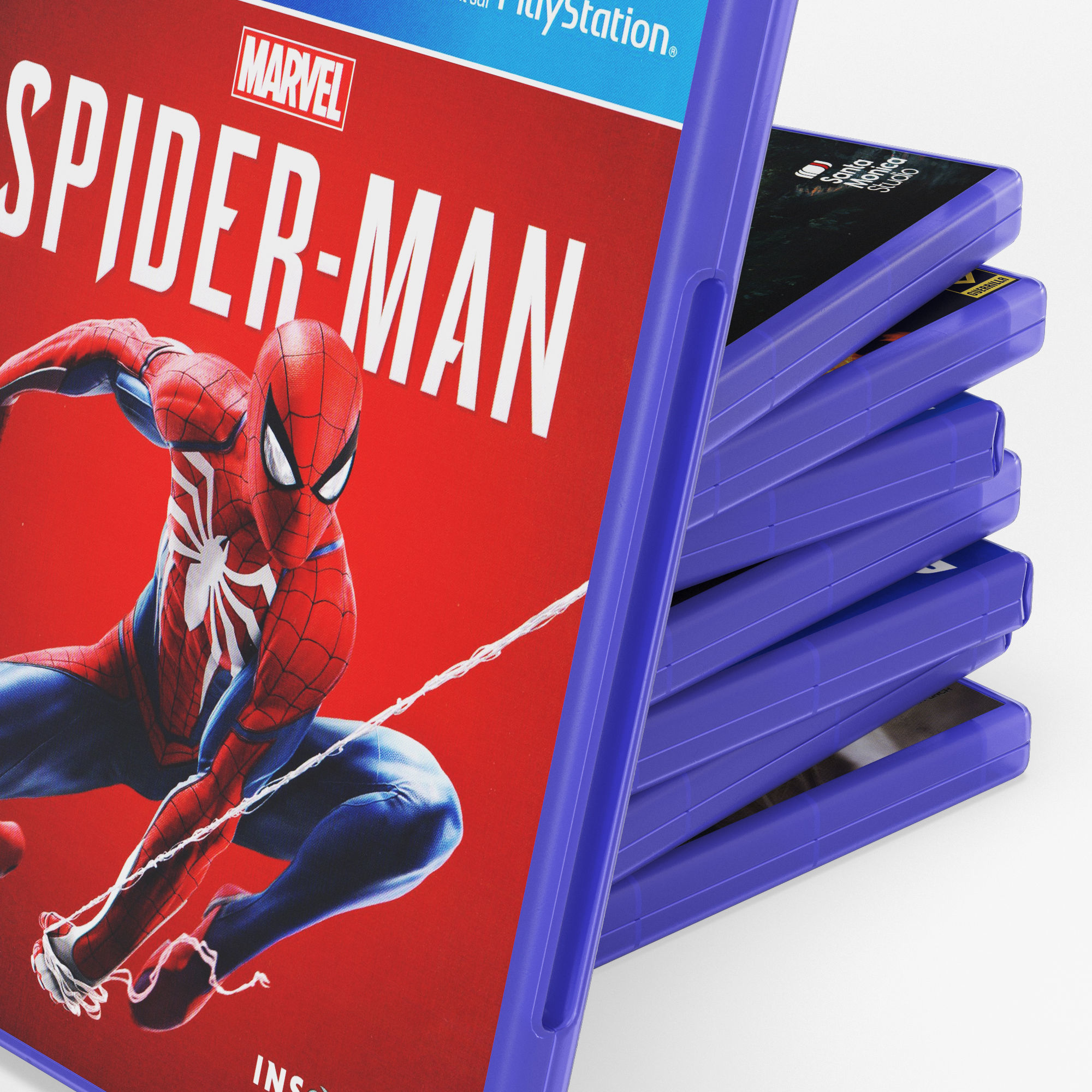 DVD Case disks for PS4 3D model | CGTrader