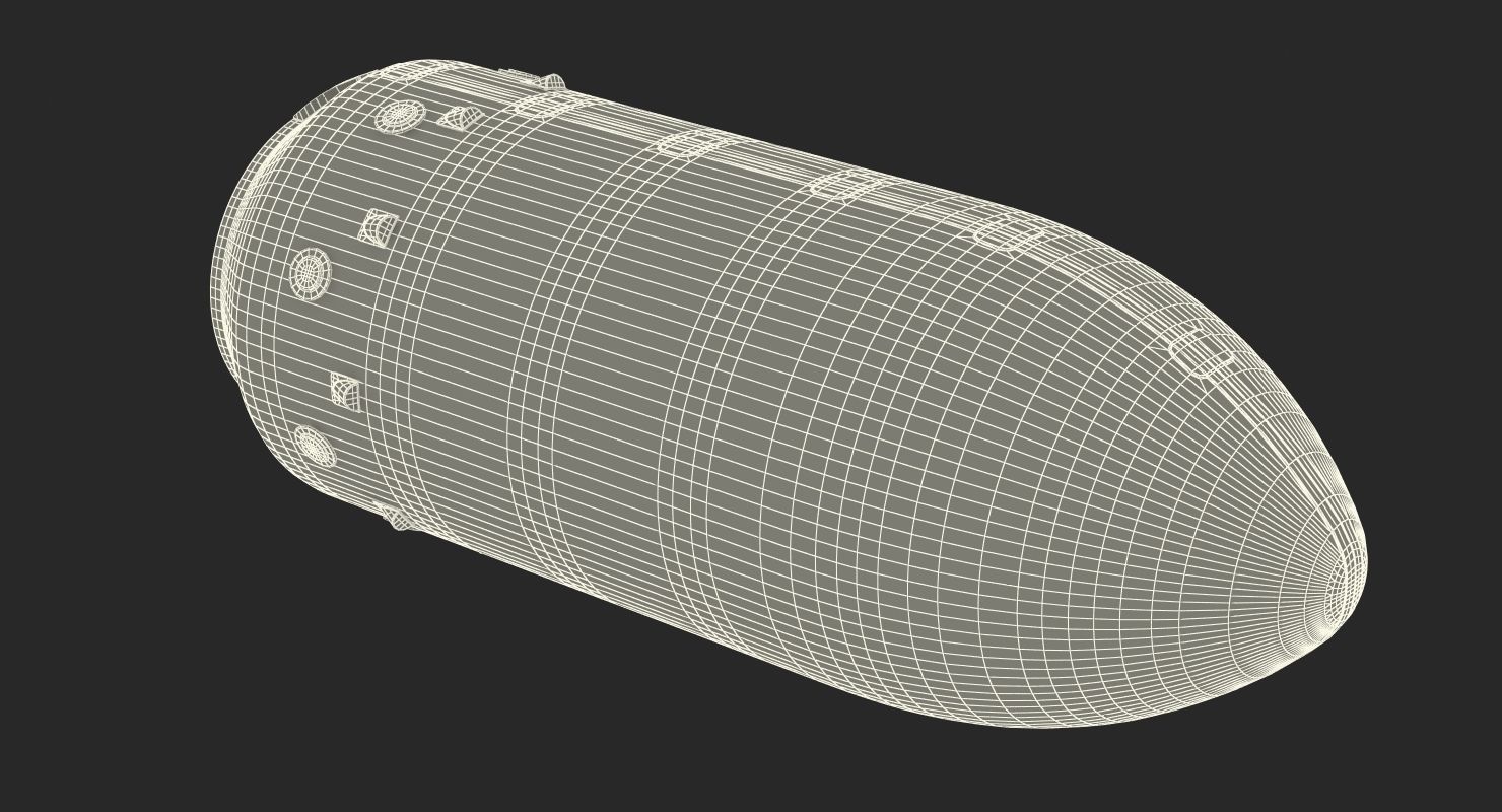 Falcon 9 Payload 3D model | CGTrader