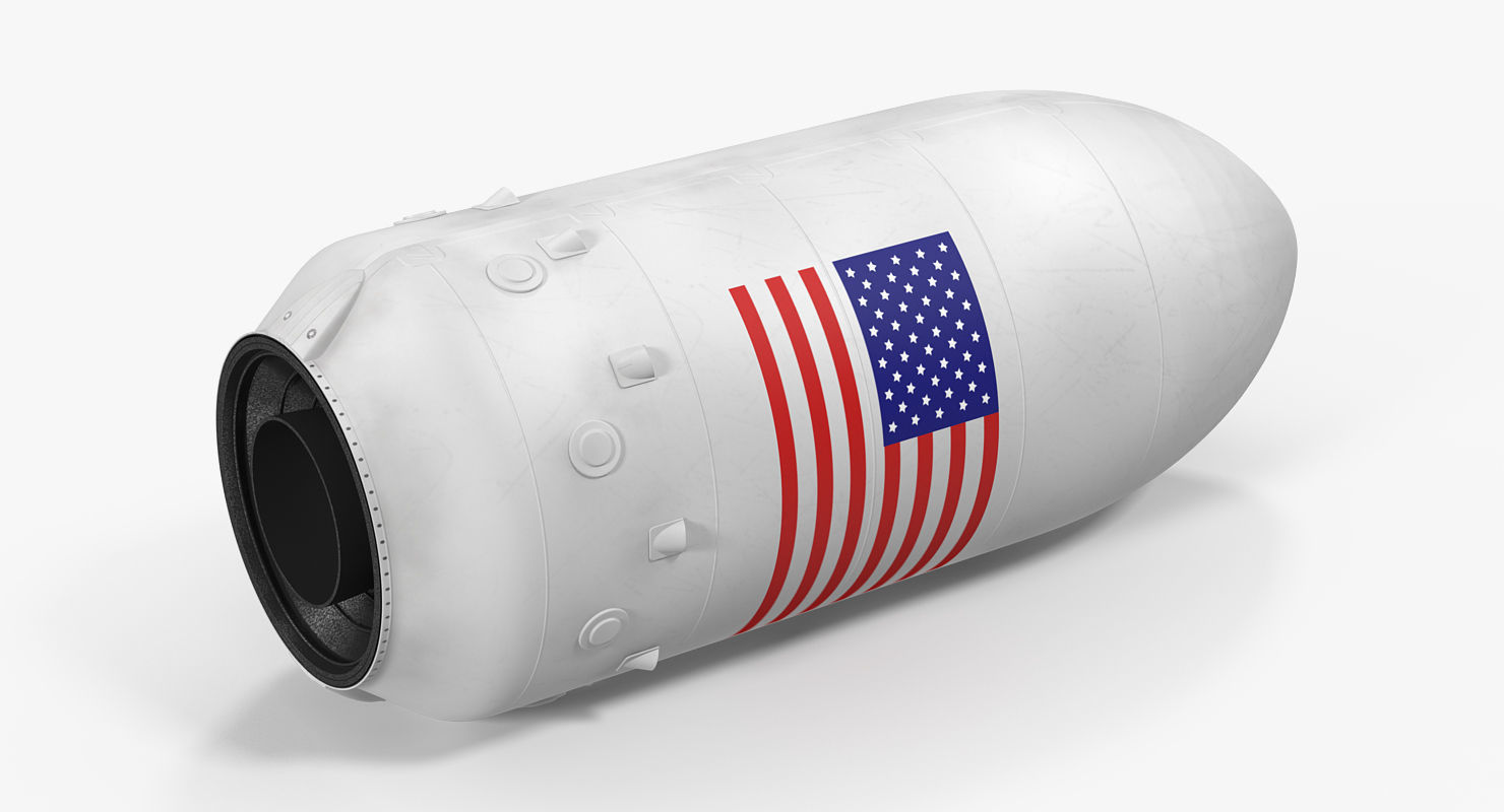 Falcon 9 Payload 3D model | CGTrader