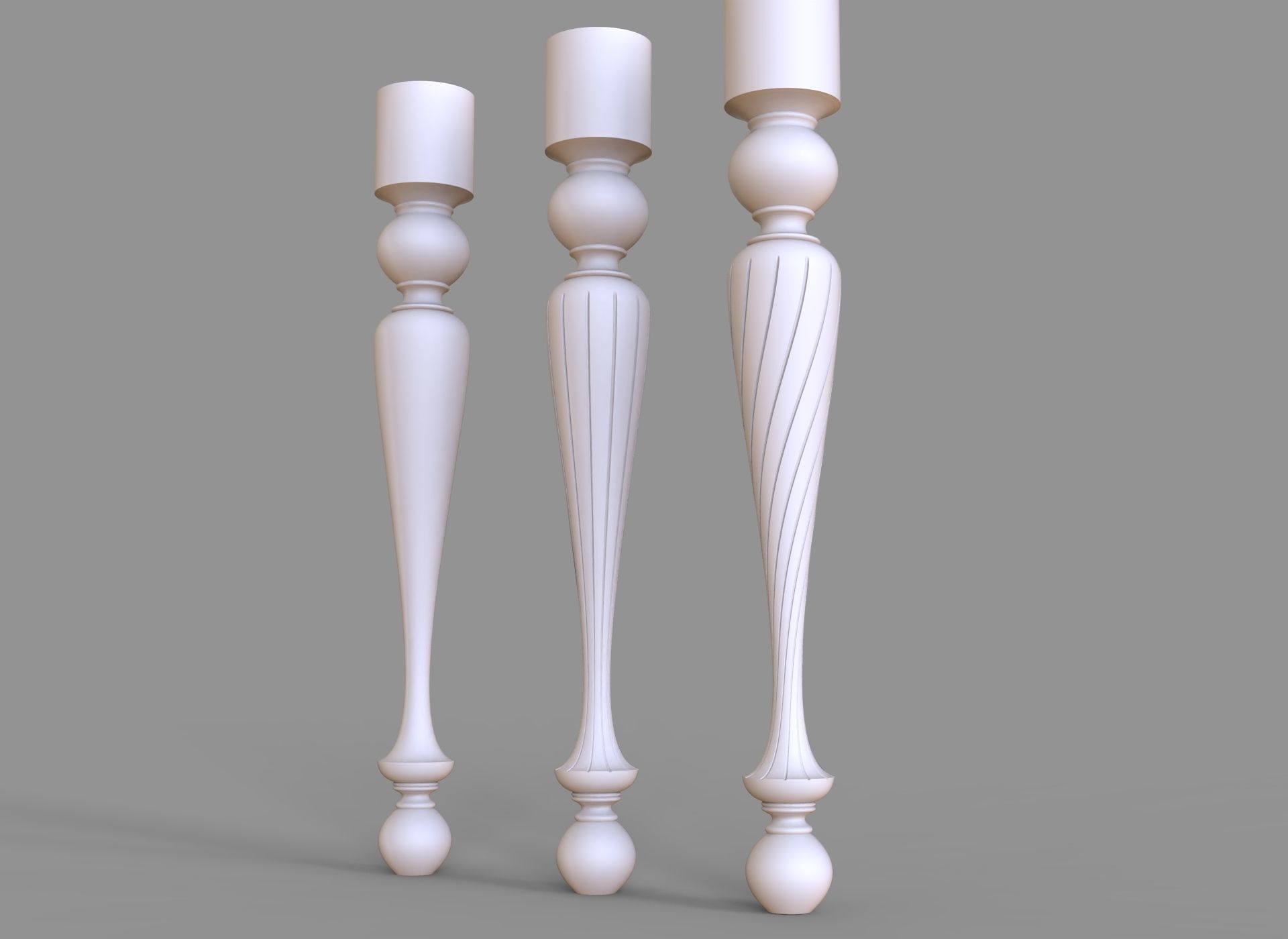 Furniture Table Leg 3D model | CGTrader