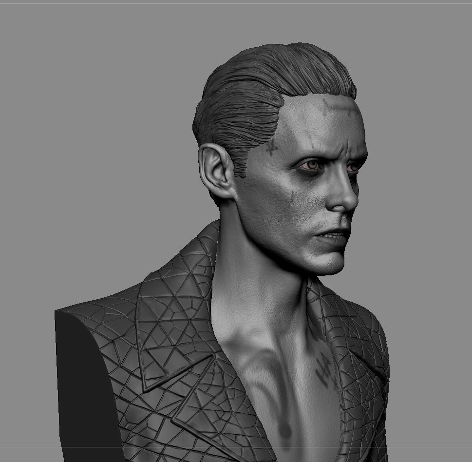 Joker-Jared Leto 3D model 3D printable | CGTrader