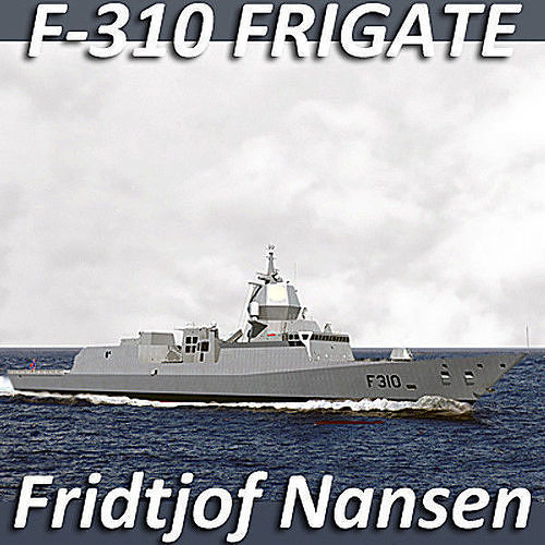 Royal Norwegian Navy Nansen Class Frigate 3D model | CGTrader