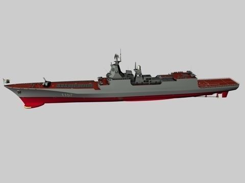 Soviet Navy Project 1157 Cruiser 3D model | CGTrader