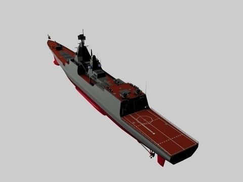 Soviet Navy Project 1157 Cruiser 3D model | CGTrader