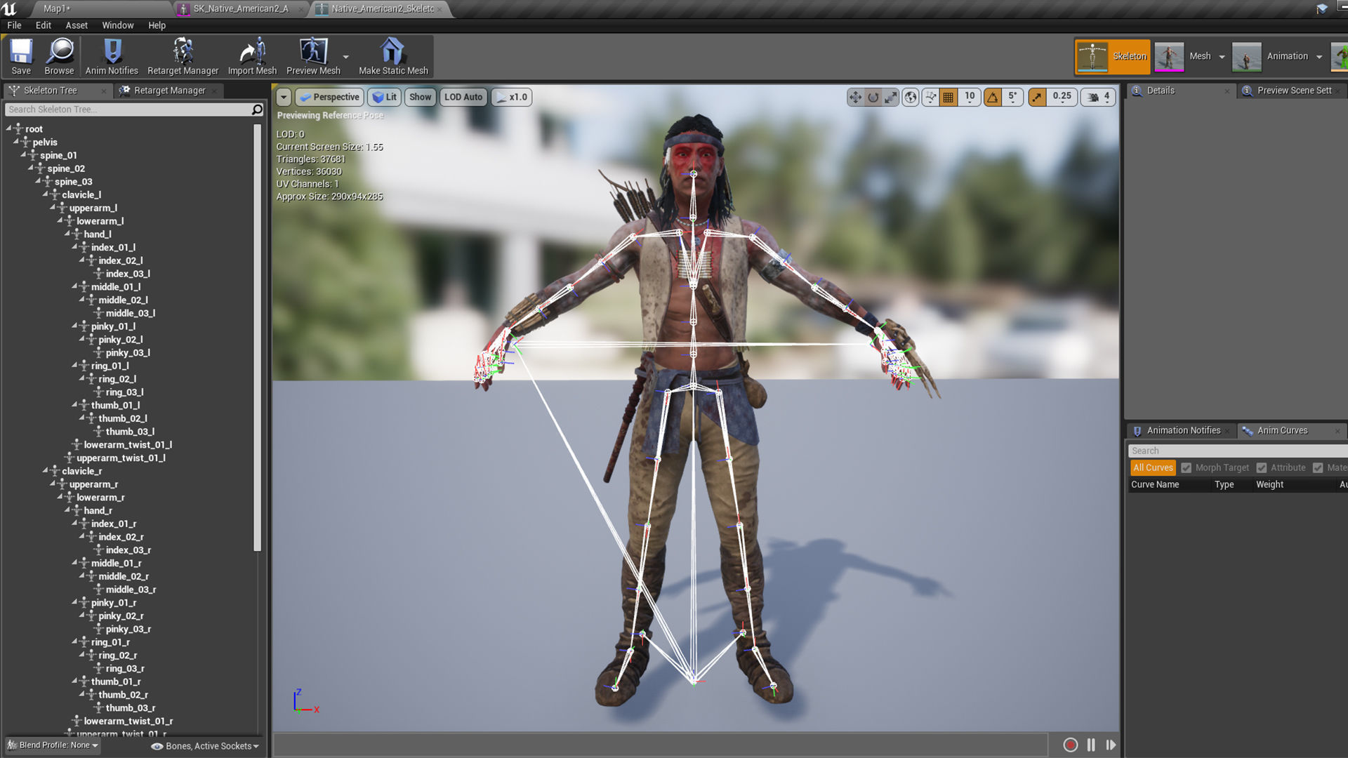 3D model Native American 2 VR / AR / low-poly | CGTrader