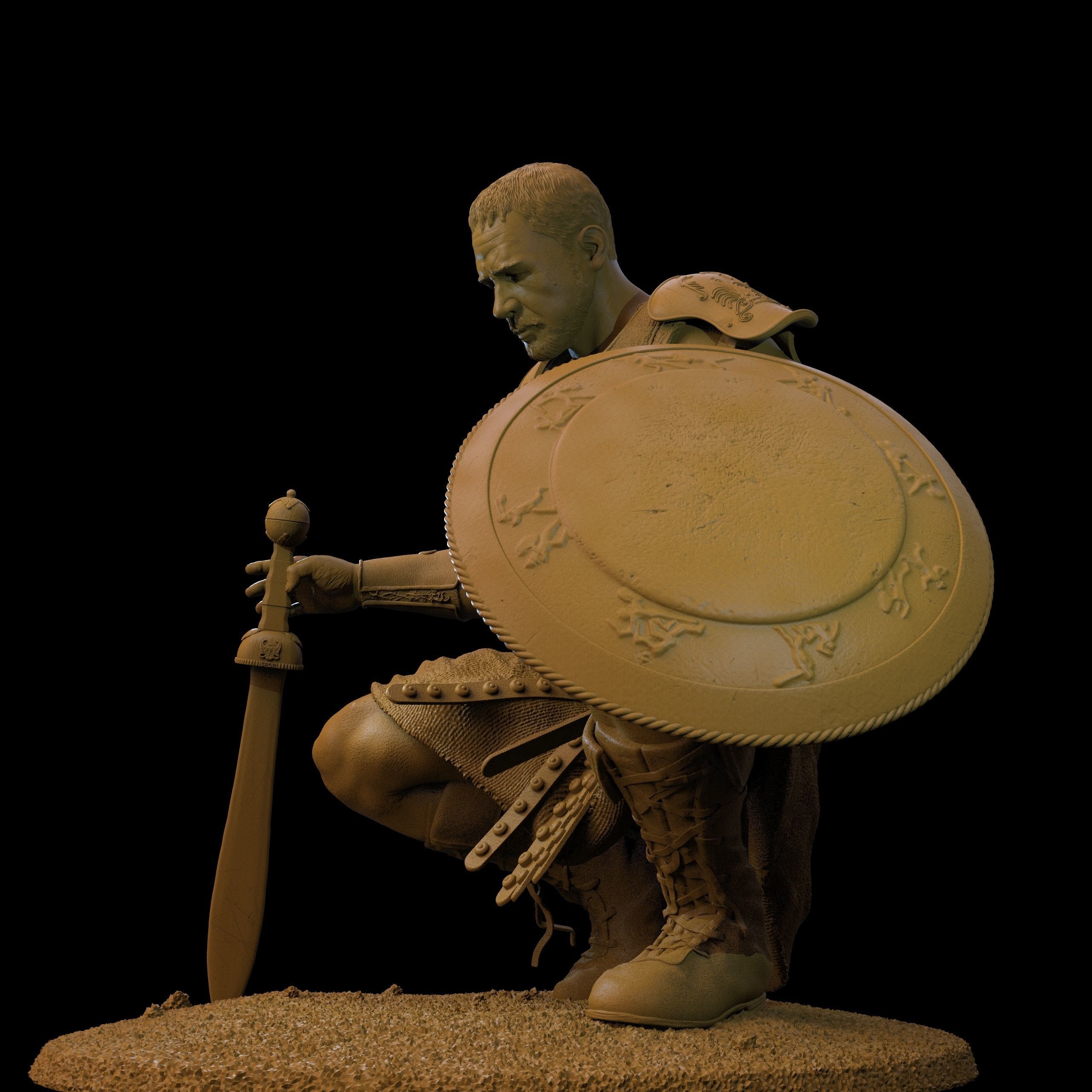 Maximum GLADIATOR 3D model 3D printable | CGTrader