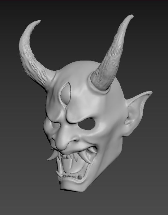 ONI MASK DEAD BY DAYLIGHT 3D model 3D printable | CGTrader