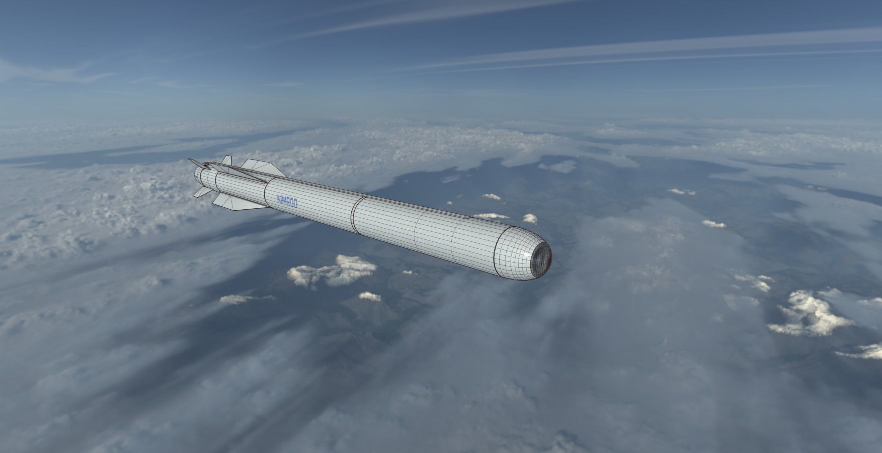 3D model Nimrod Anti Tank Missile VR / AR / low-poly | CGTrader